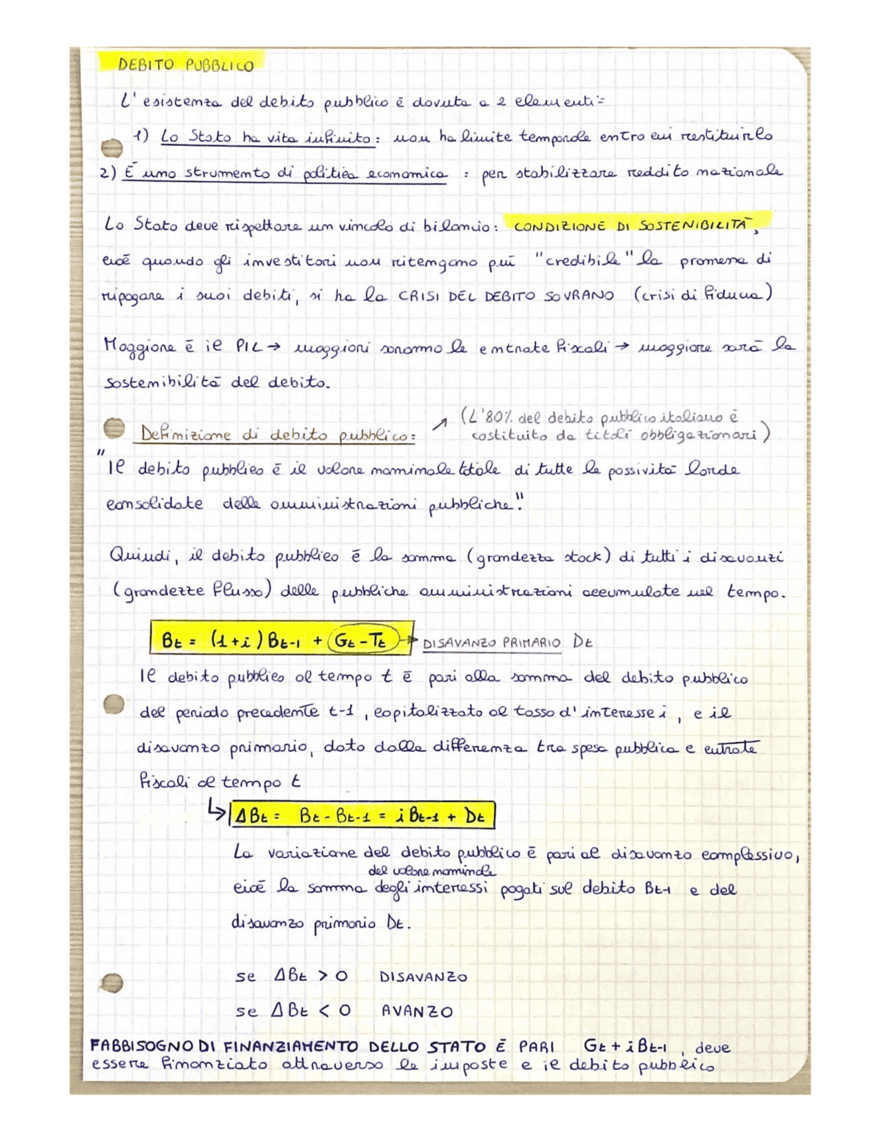 Scienze Delle Finanze Docsity