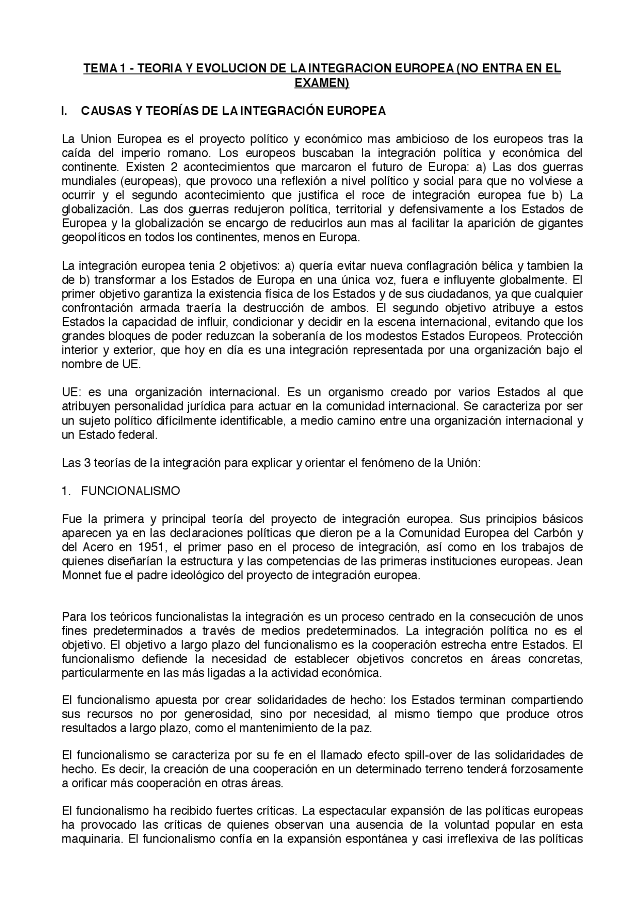 RESUMEN DERECHO COMUNITARIO - Docsity