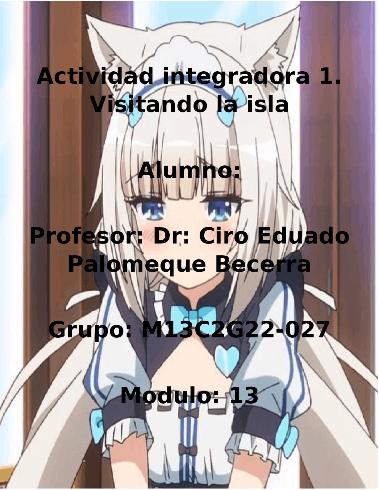 Actividad Integradora 1 Visitando La Isla Docsity