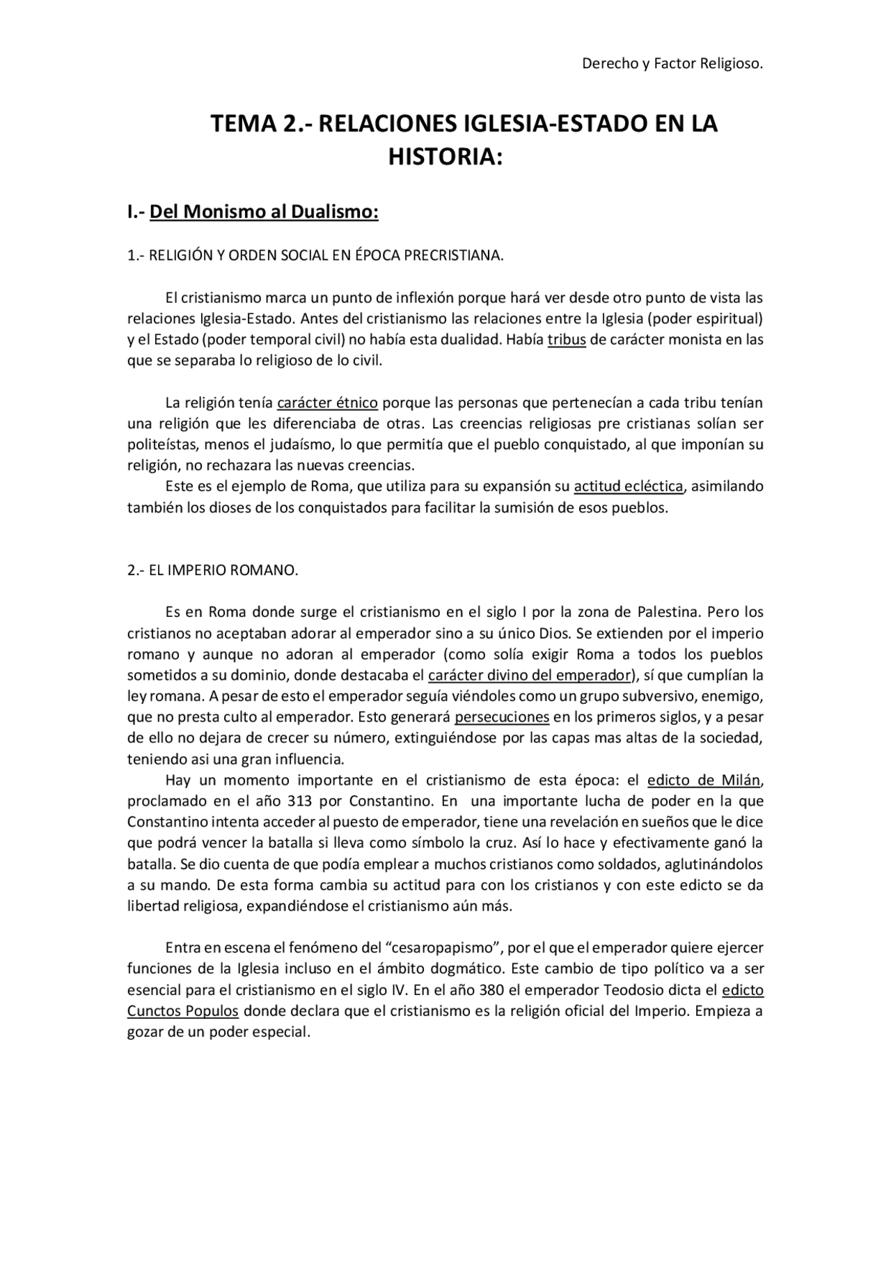 Temas Religioso completos - Docsity