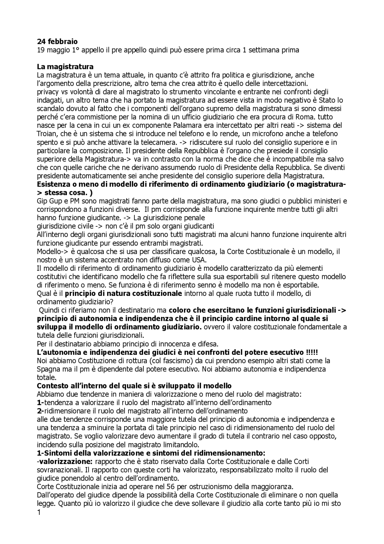 Diritto Pubblico Nozioni Fondamentali Docsity