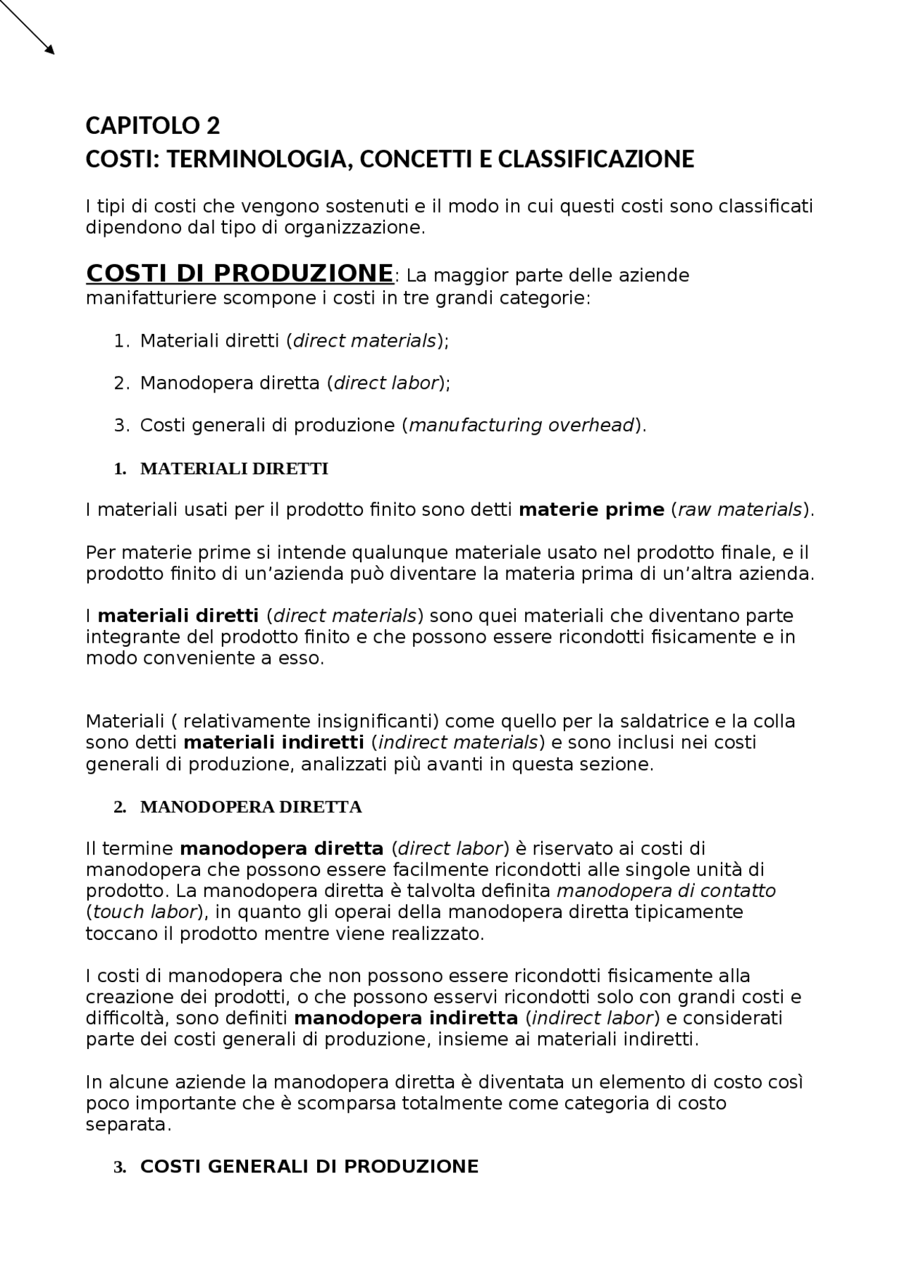 Riassunti Programmazione E Controllo Docsity