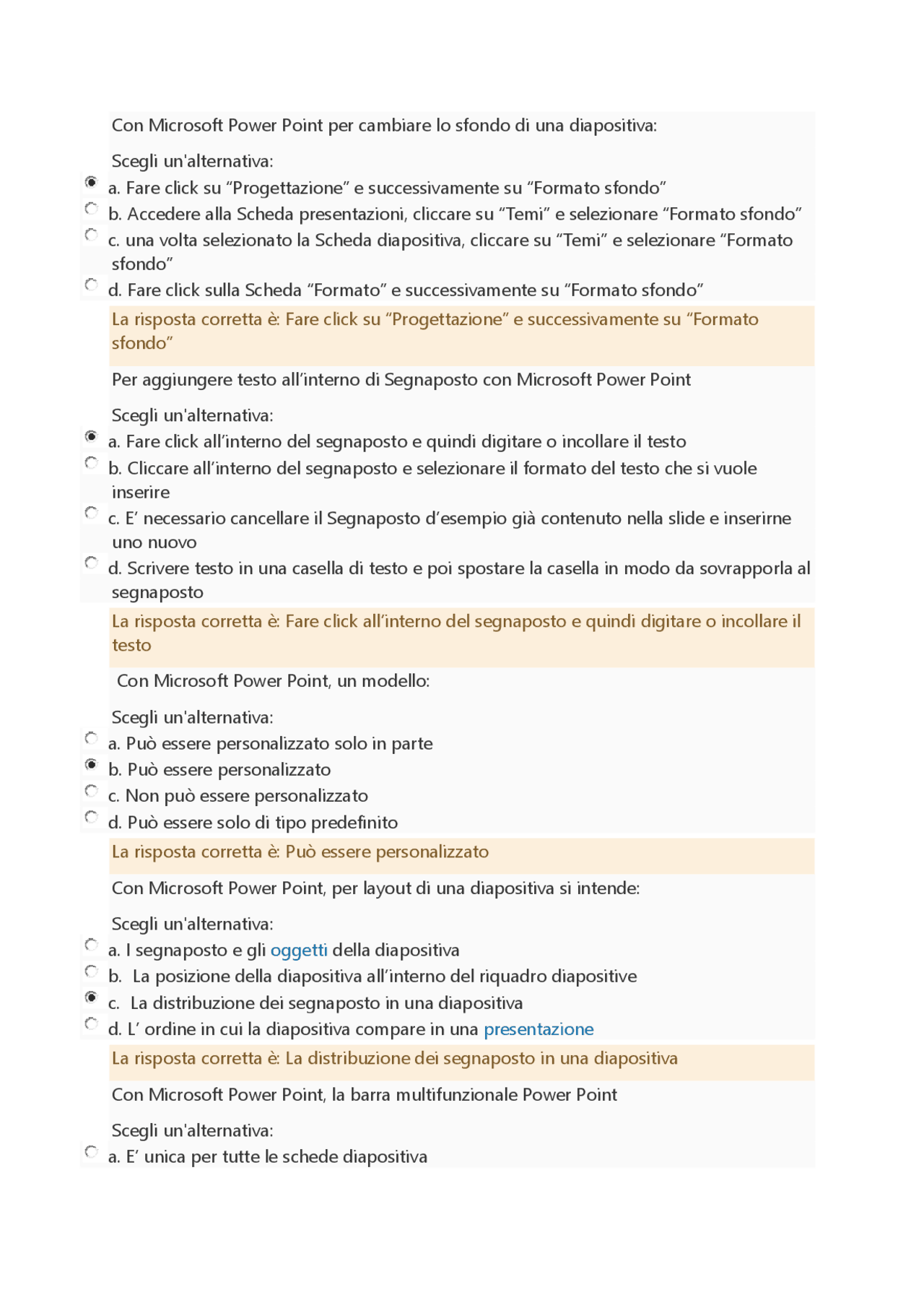 Domande E Risposte Esatte Modulo 9 Eipass 7 Moduli Aggiornate A