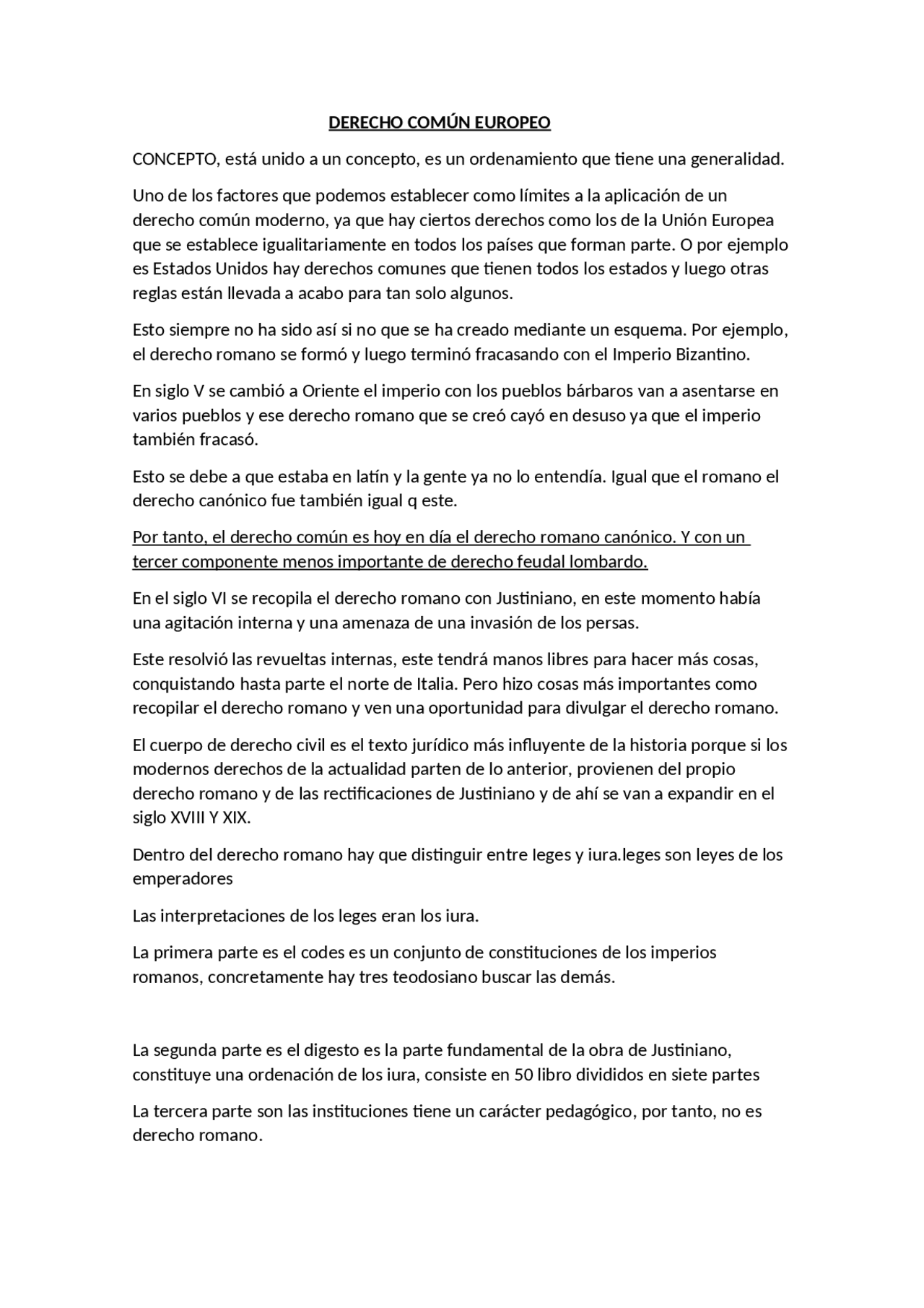 El Origen y Desarrollo del Derecho Común: Romano, Canónico y Feudal ...