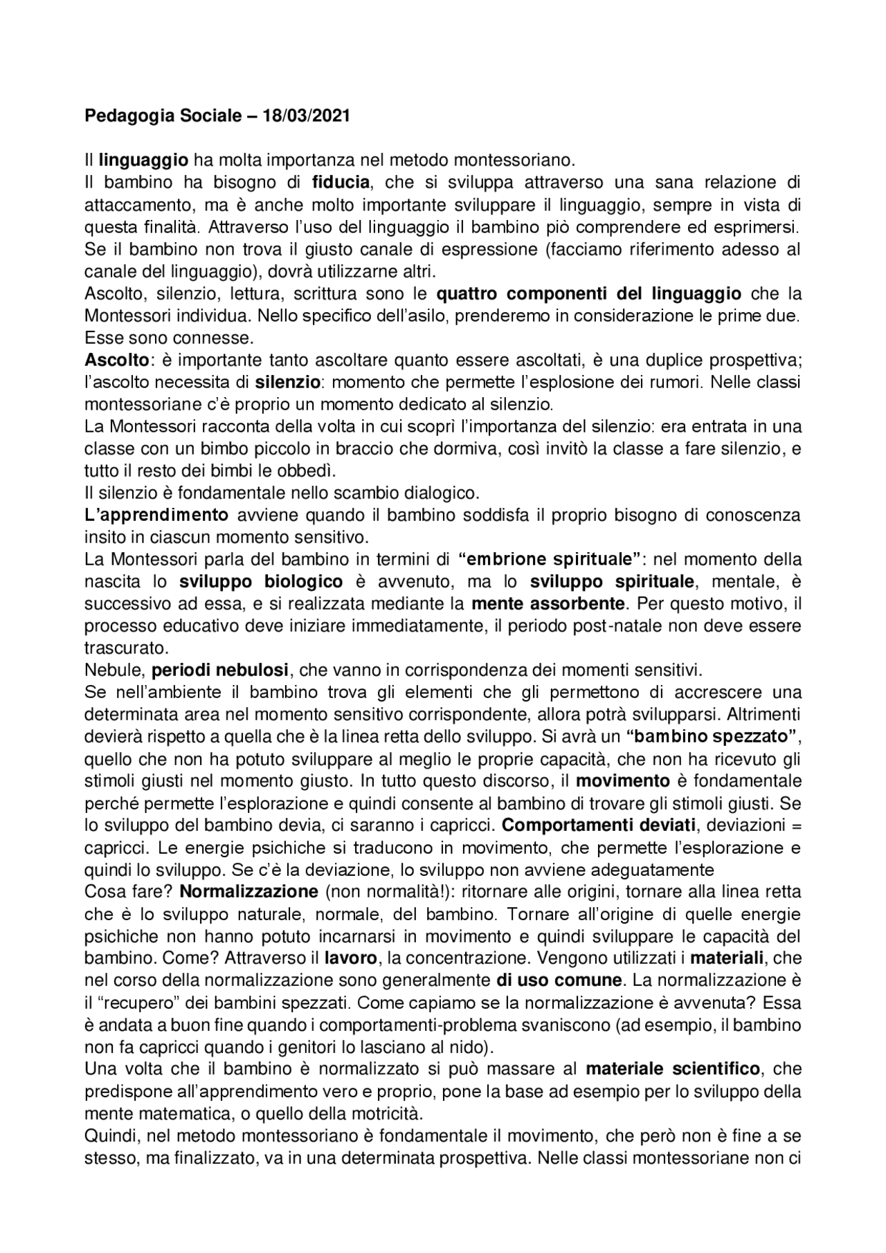 And Lezione Di Pedagogia Sociale Docsity