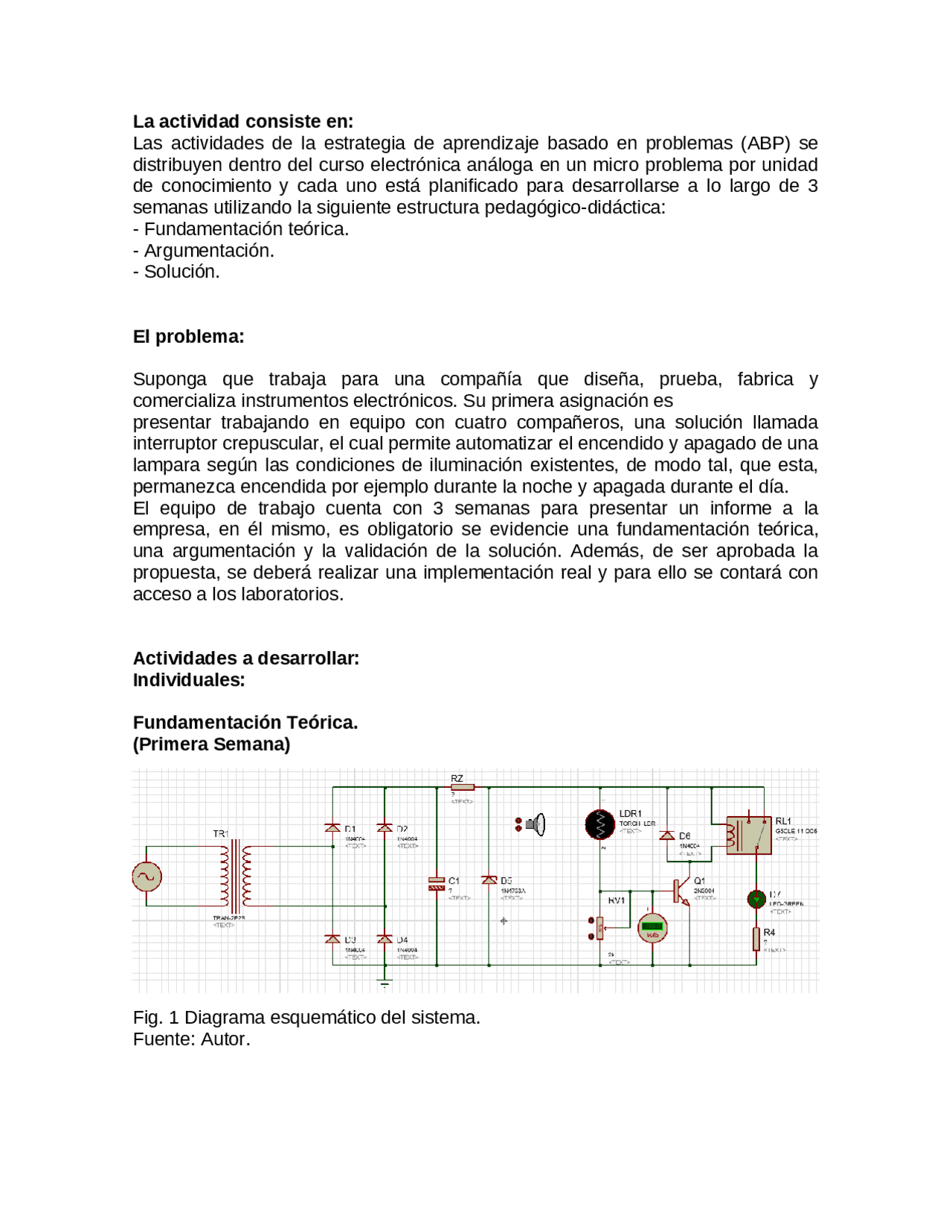 Fase 1 Presentar Solución Al Problema Del Circuito Con Diodos Y