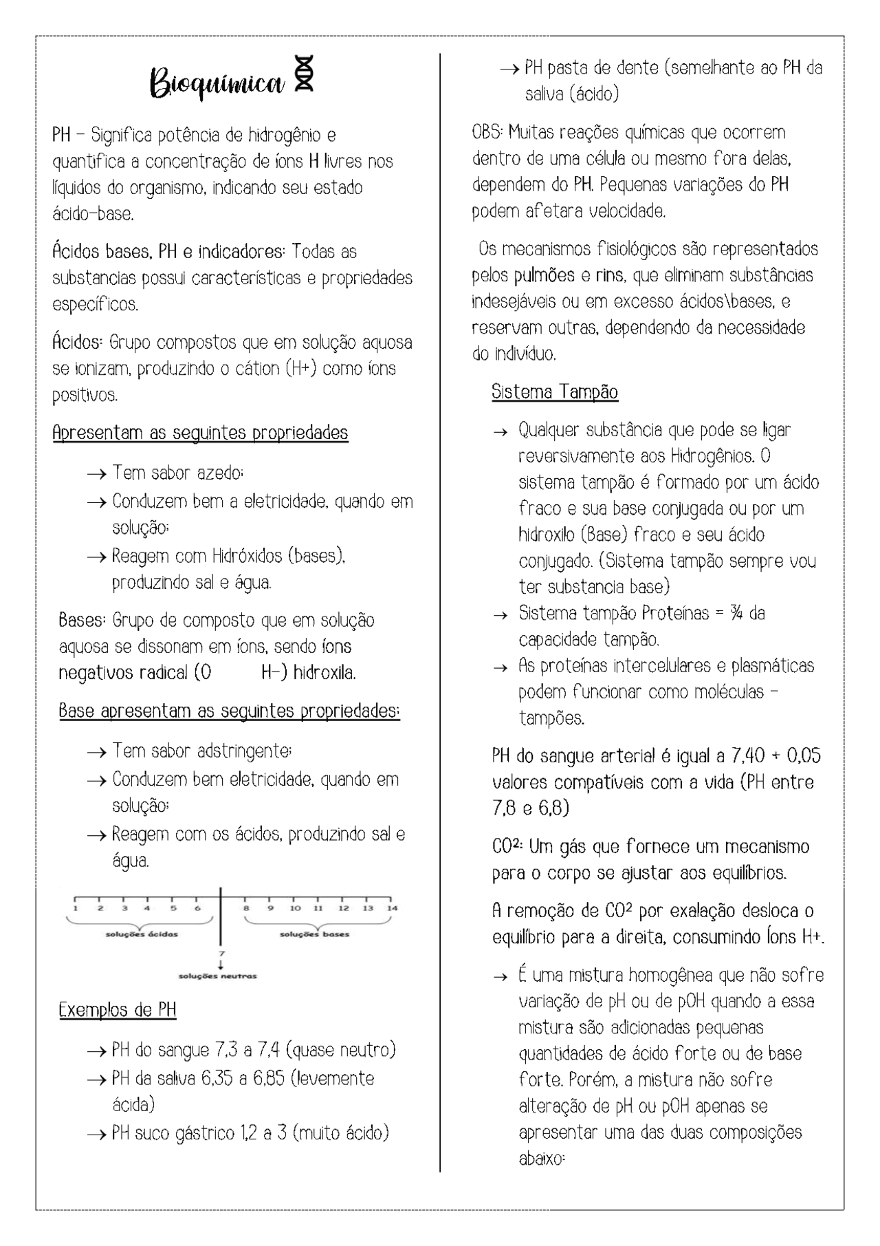 Bioquímica Aplicada A Enfermagem Docsity