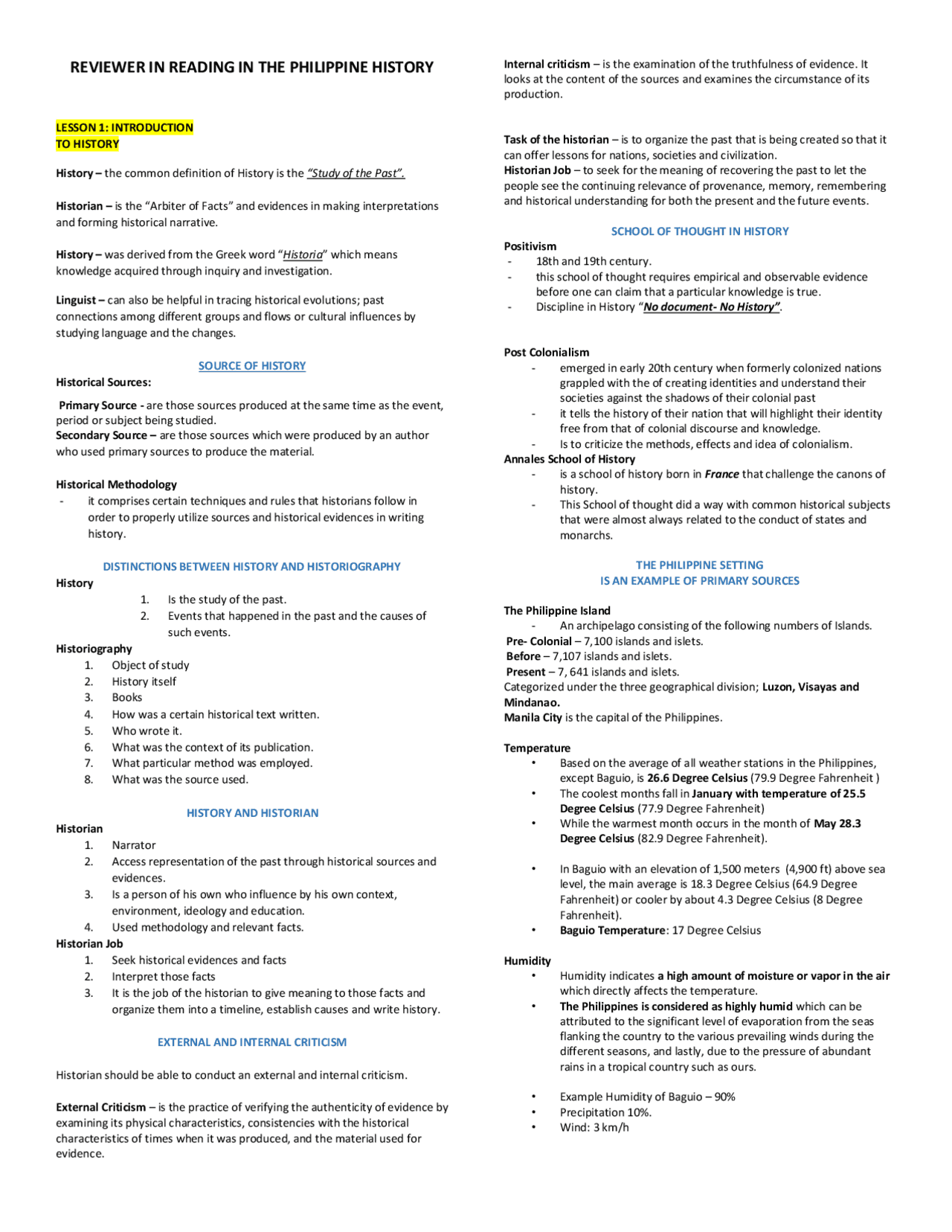Introduction To Philosophy Docsity