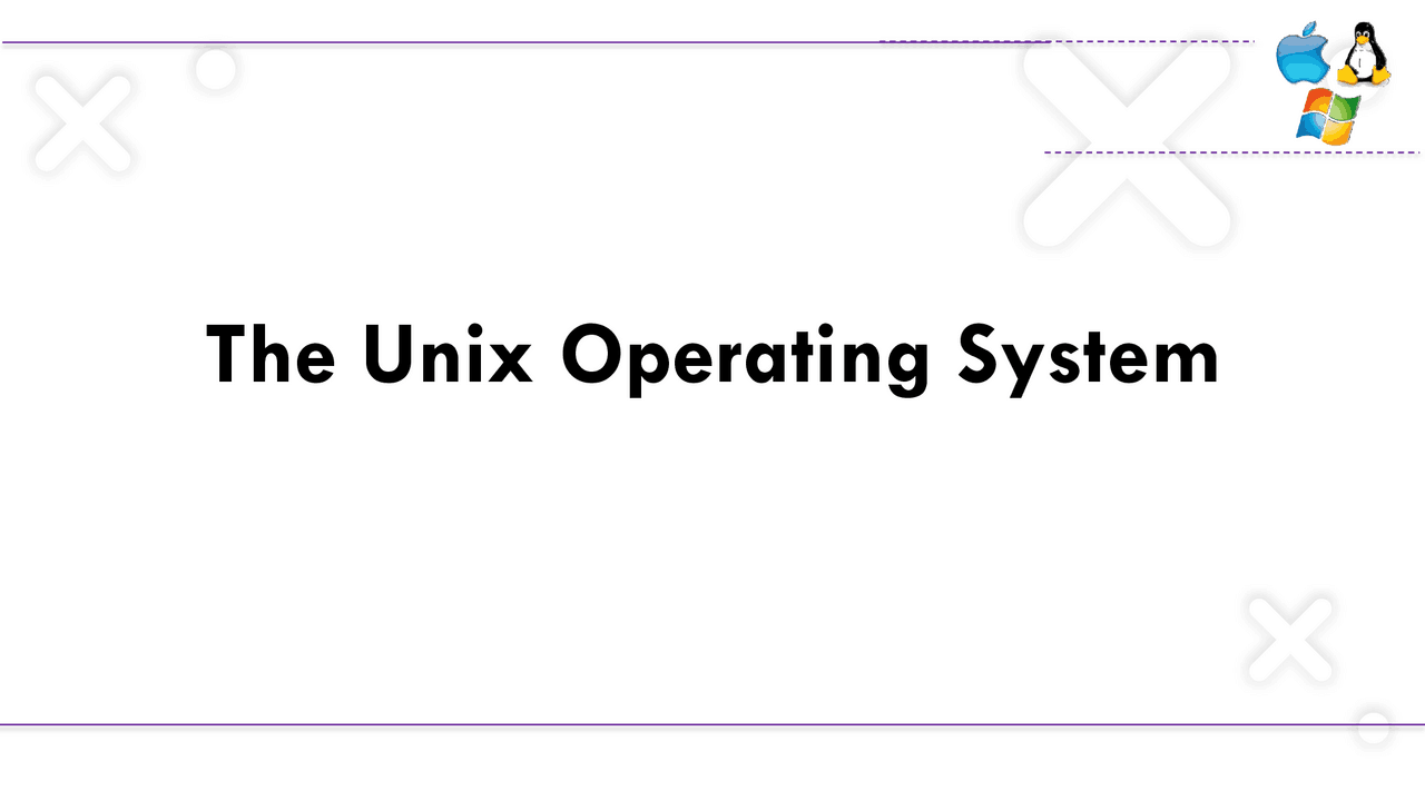 History and Features of the Unix Operating System - Prof. Nav | Cheat Sheet Operating Systems ...