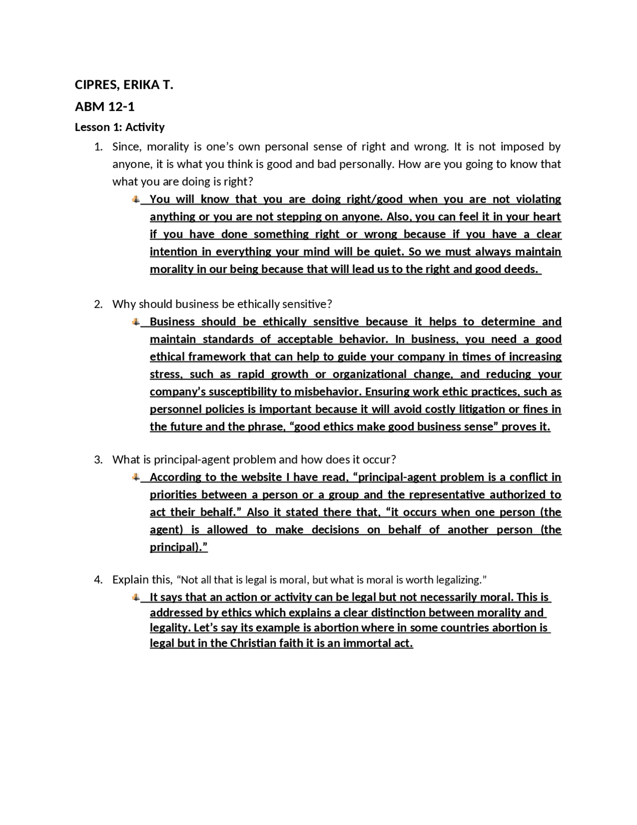 Accounting 2 For The Activities At Senior Highschool Docsity