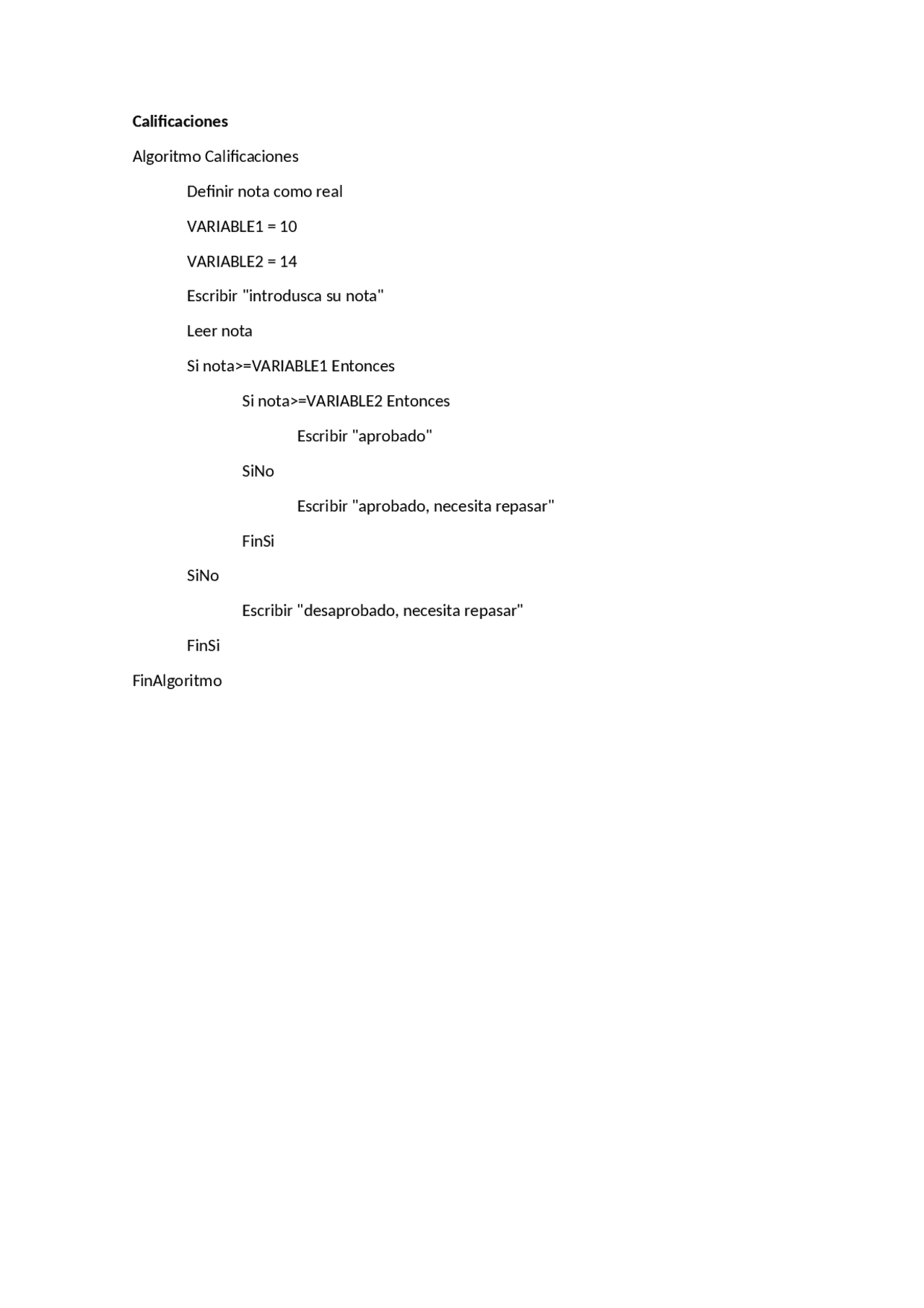 Código de algunos programas en visual Basic - Docsity