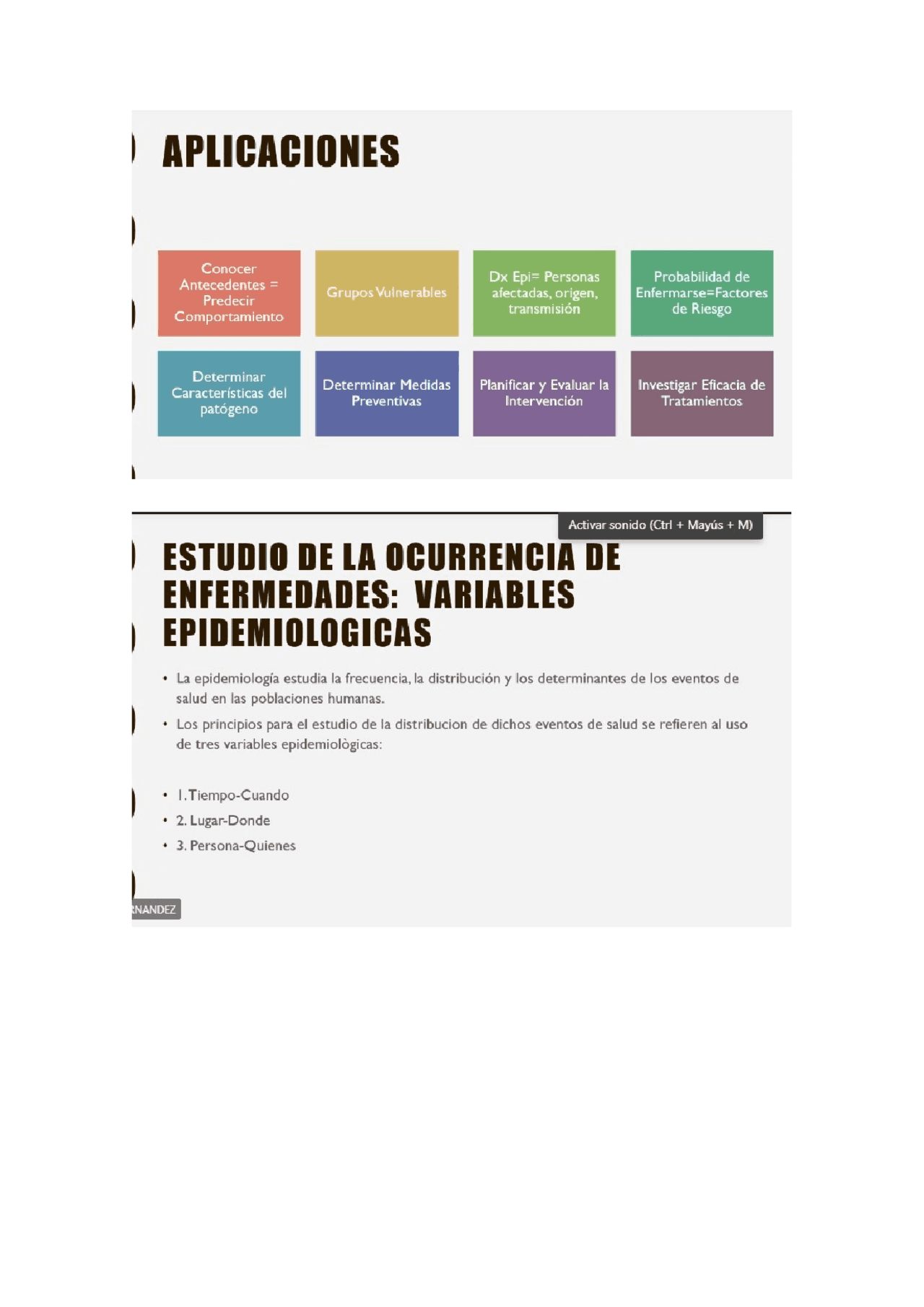 Epidemiologia Apuntes Docsity