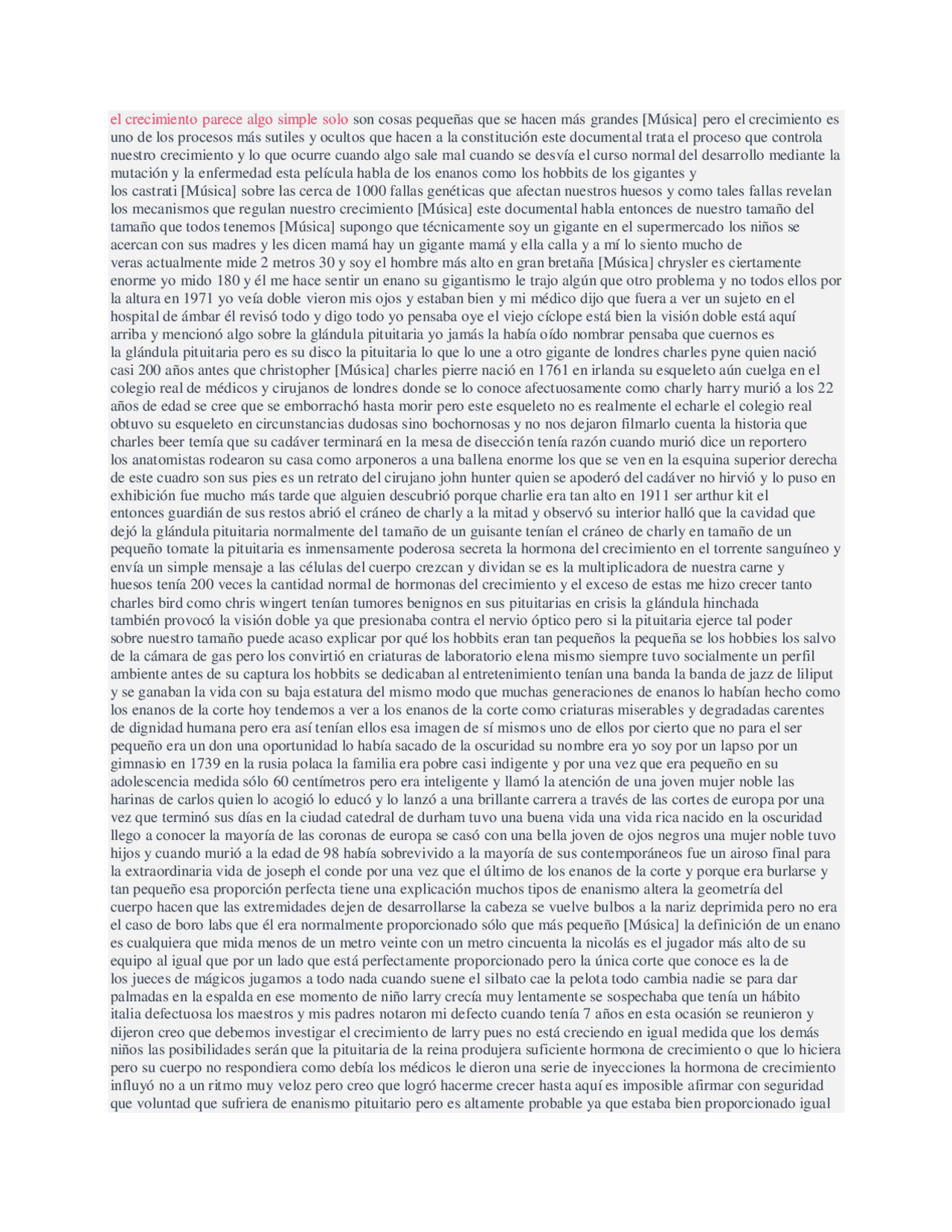 Videos Sobre Mutaciones Geneticas 2 Docsity