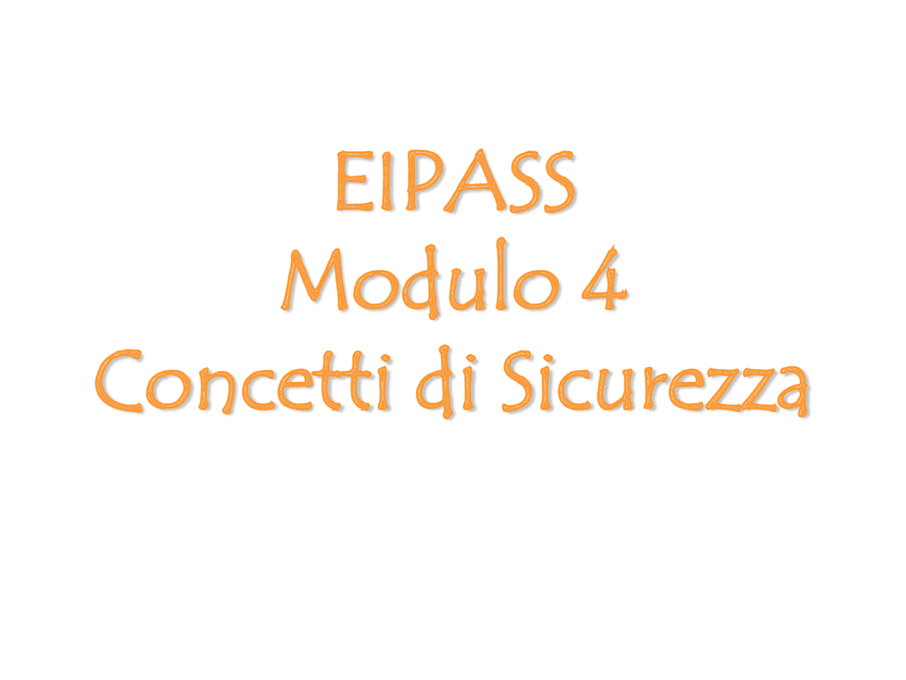 Modulo 4 Eipass Riassunto Schematizzato Docsity