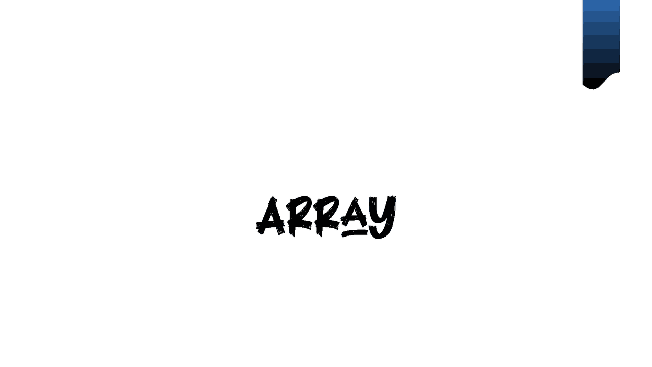 Array, descripción y ejemplos | Diapositivas de Programación C | Docsity