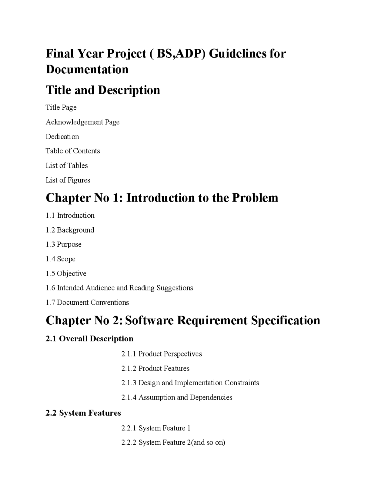 Final Year Project Documentation Docsity