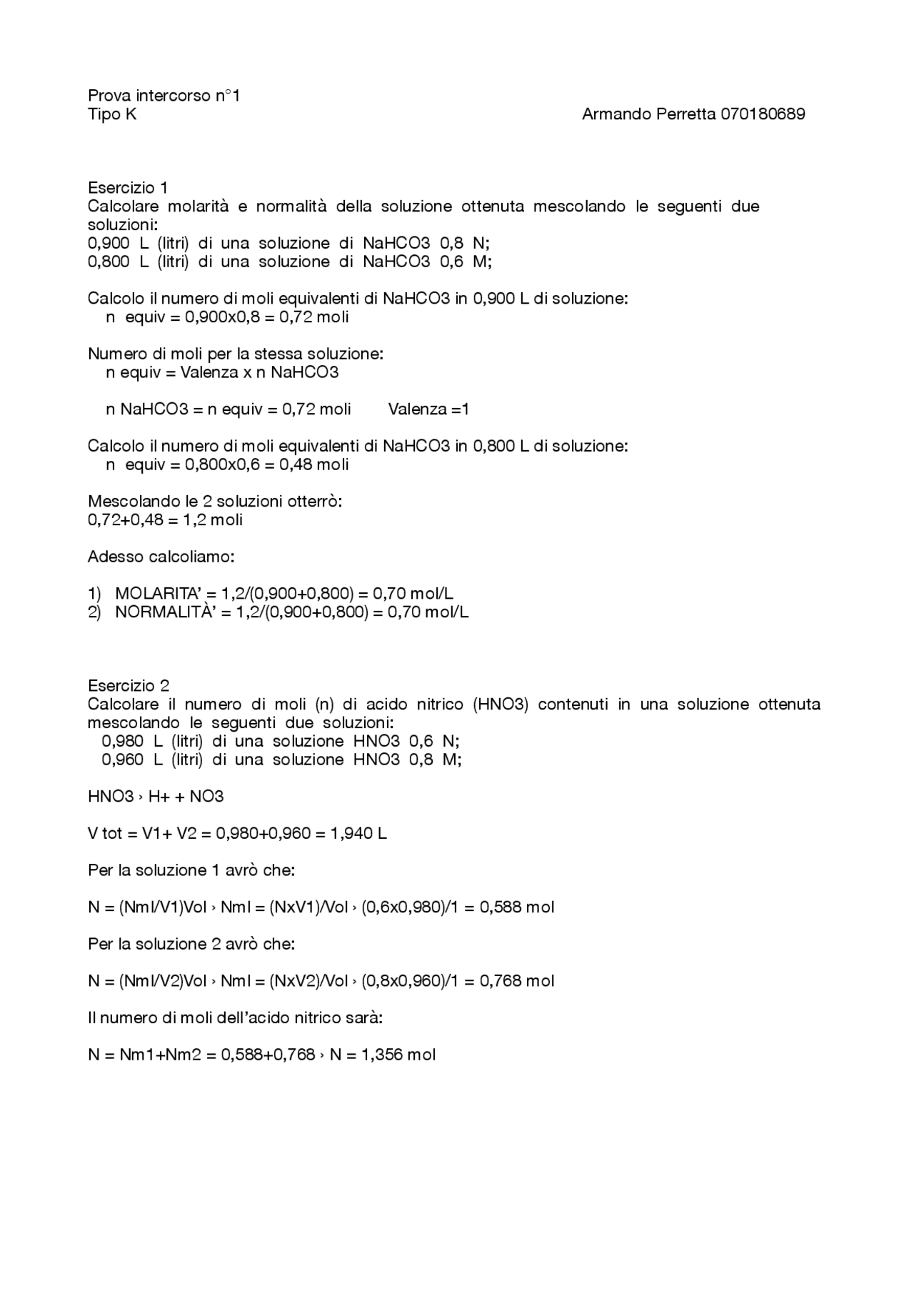 Ingegneria Ambientale Docsity