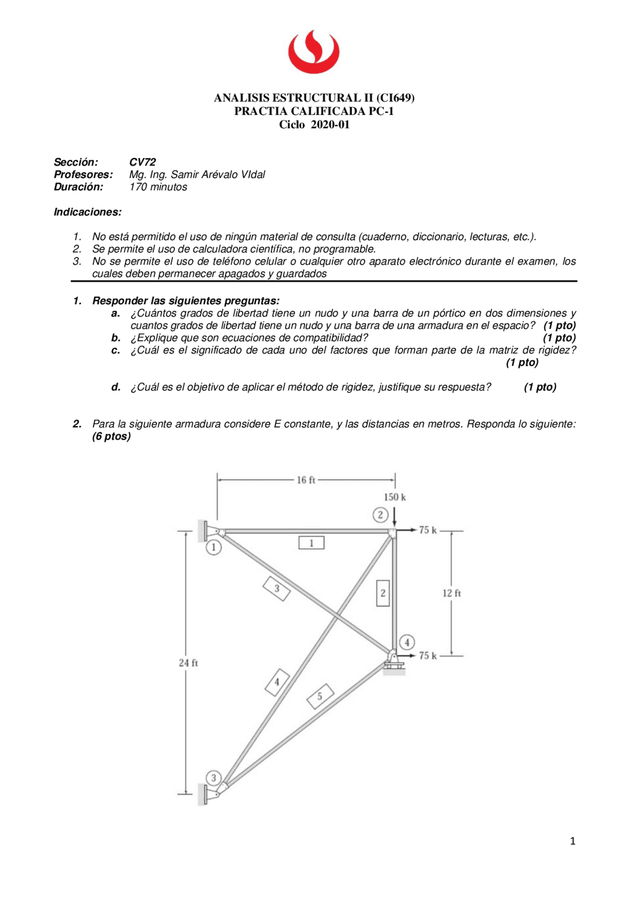 Practica Analisis Estructural Docsity