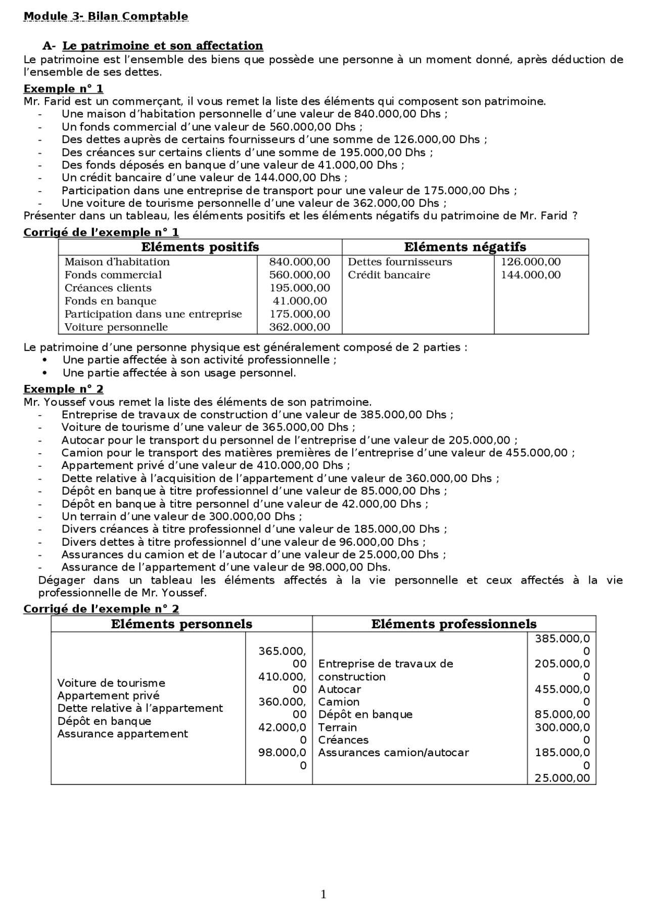 Comptabilité Générale Notes Comptabilité Docsity