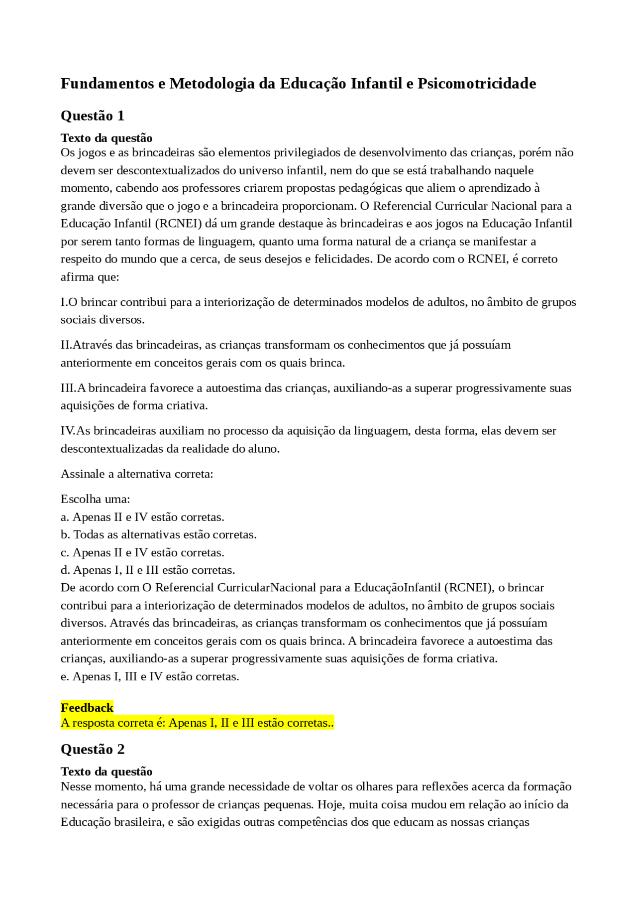 Atividades Resolvidas Docsity