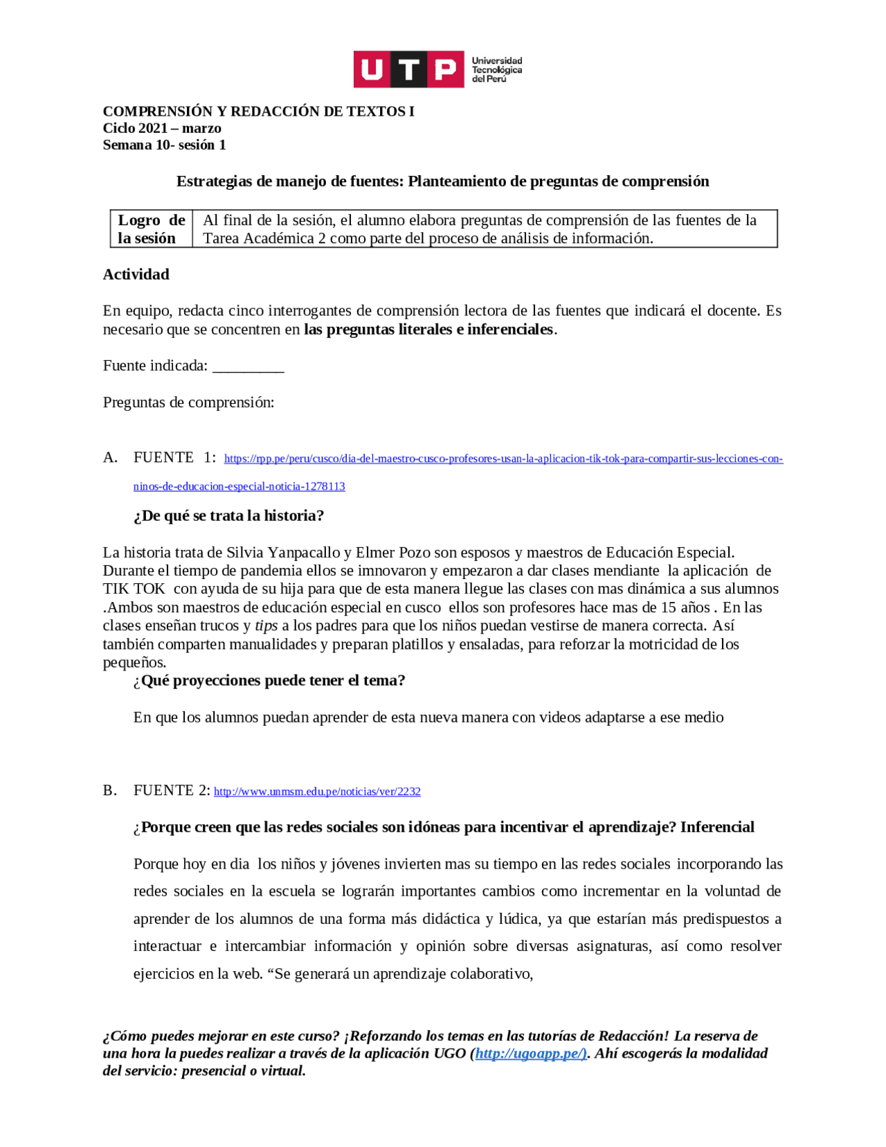 Tarea Semanal Semana 6 Docsity