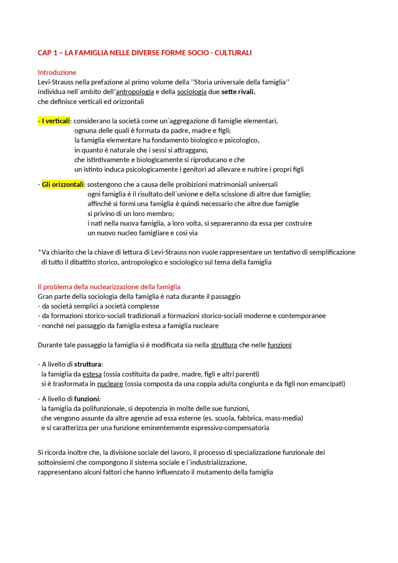 Riassunto libro di Donati | Sintesi del corso di Sociologia | Docsity