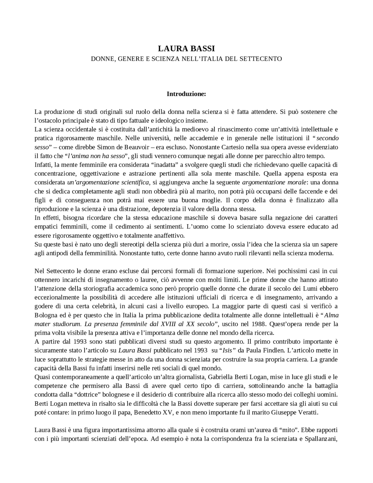 Riassunto Dettagliato Del Libro Docsity