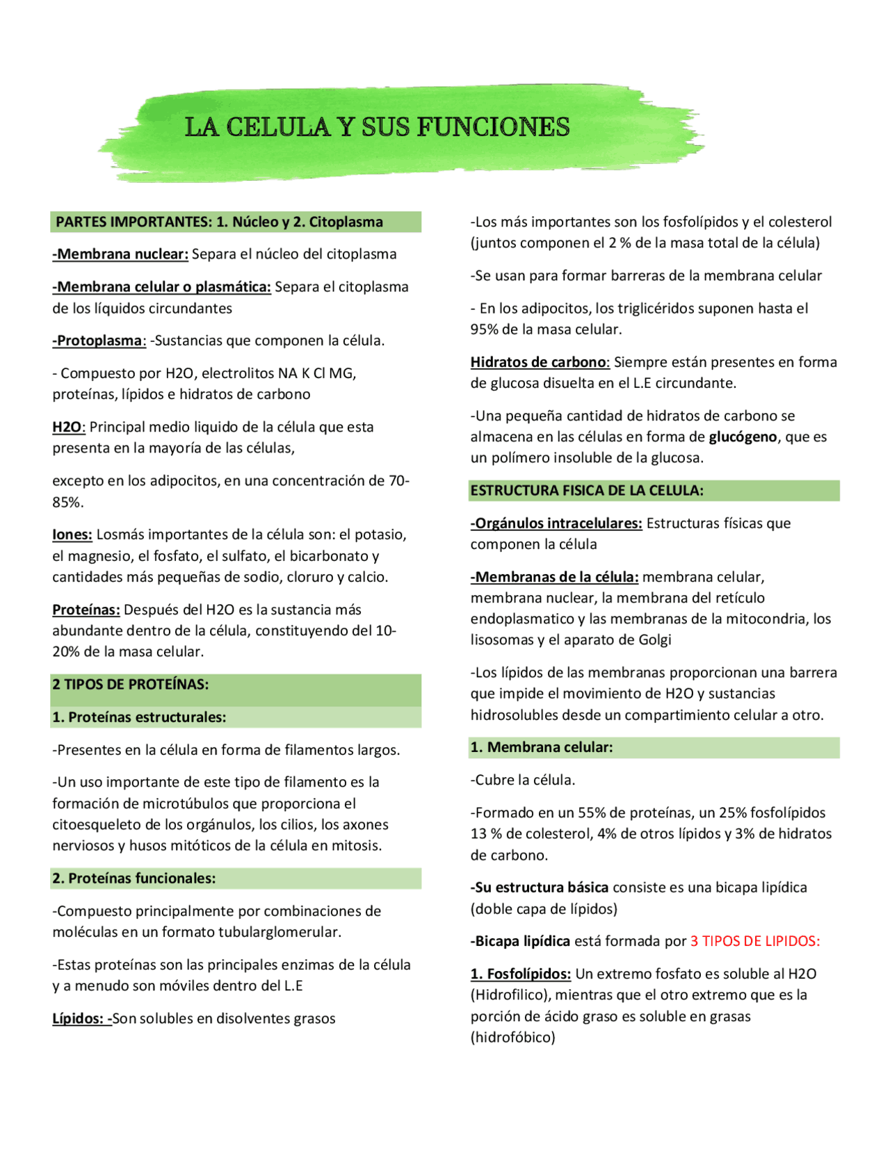 Capitulo 2 Guyton Resumen Docsity