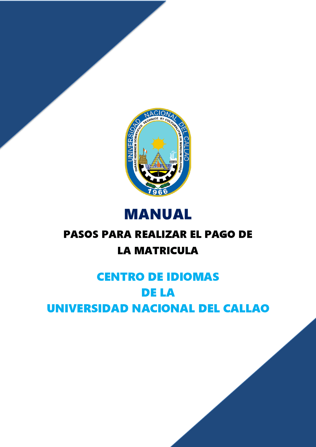 Unac manul de procesos - Docsity