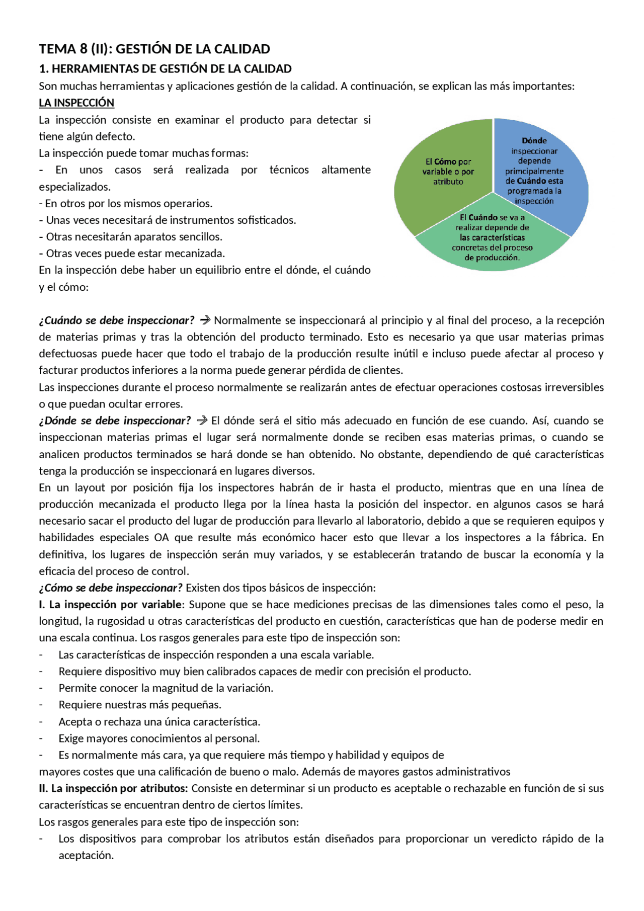 Tema 8 Dirección De Producción Apuntes De Informes Y Producción Docsity