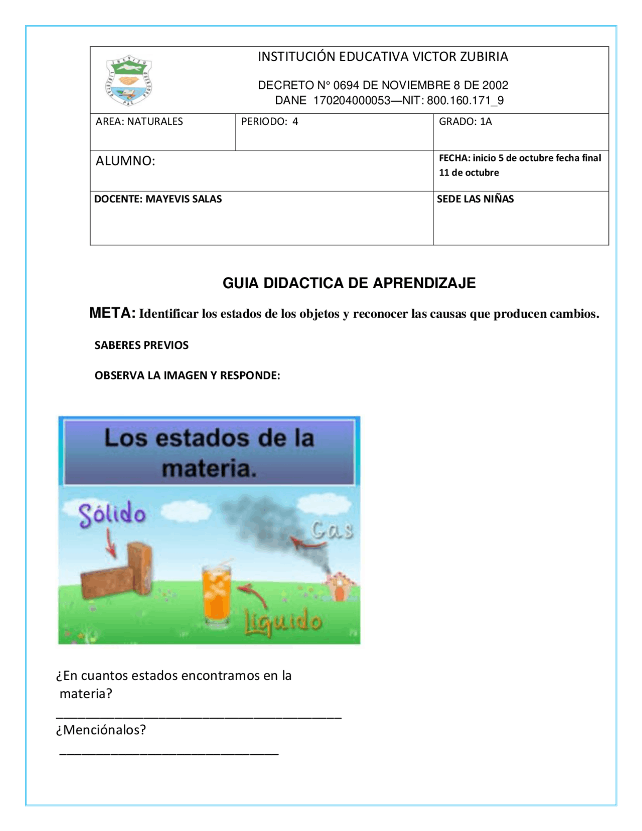 GUIA DE MATEMATICA TERCER PERIODO - Docsity