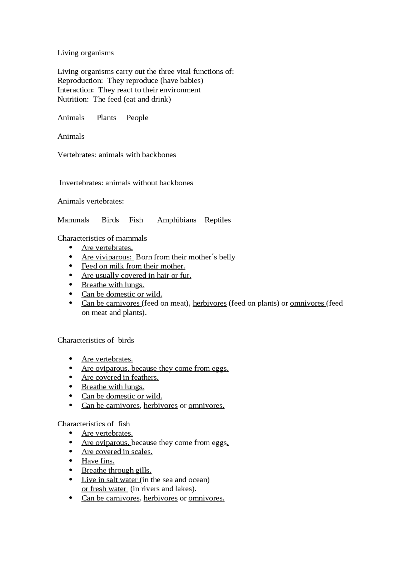Environmental Science Exercises Docsity
