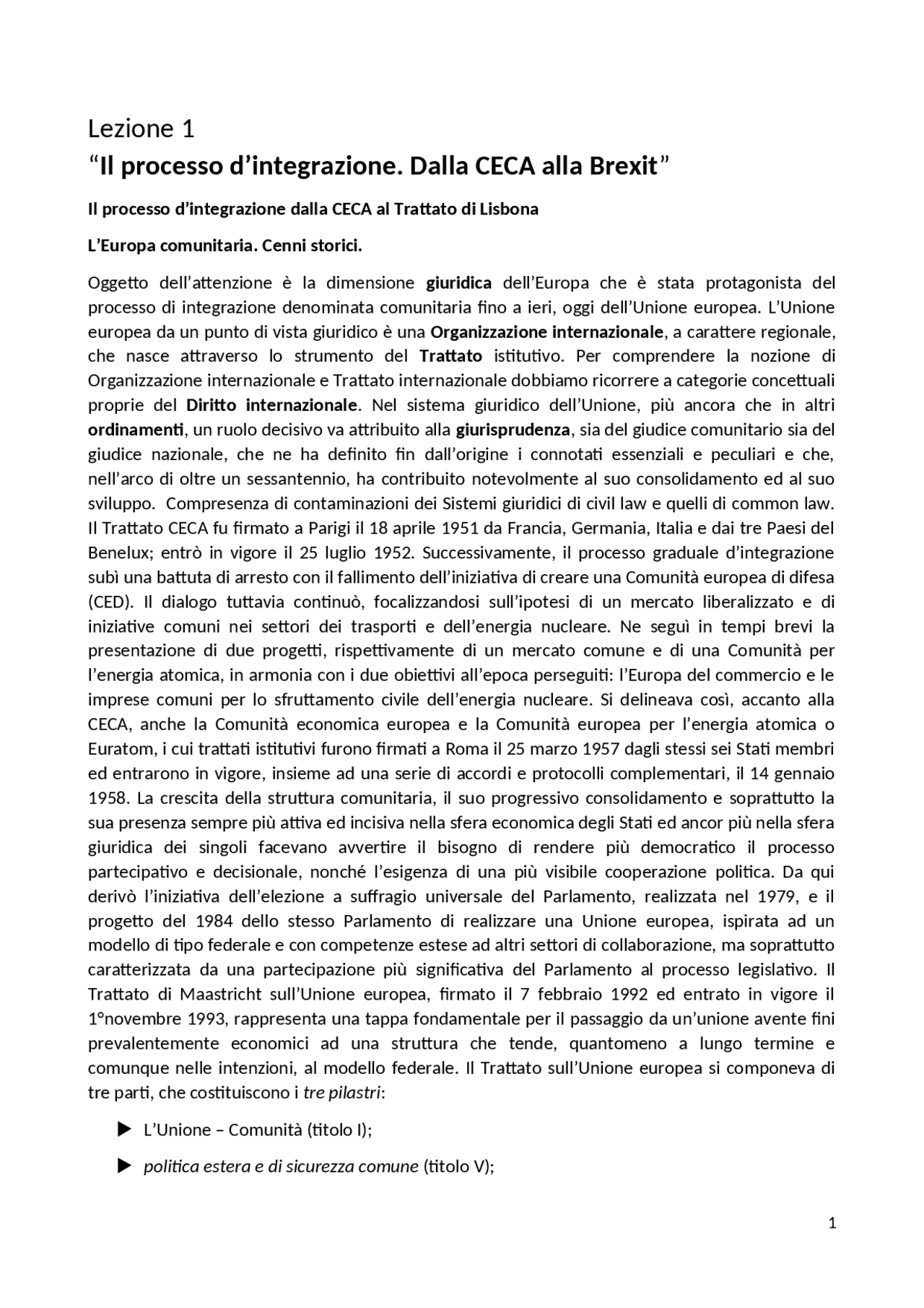Appunti Sistemi Giuridici Docsity