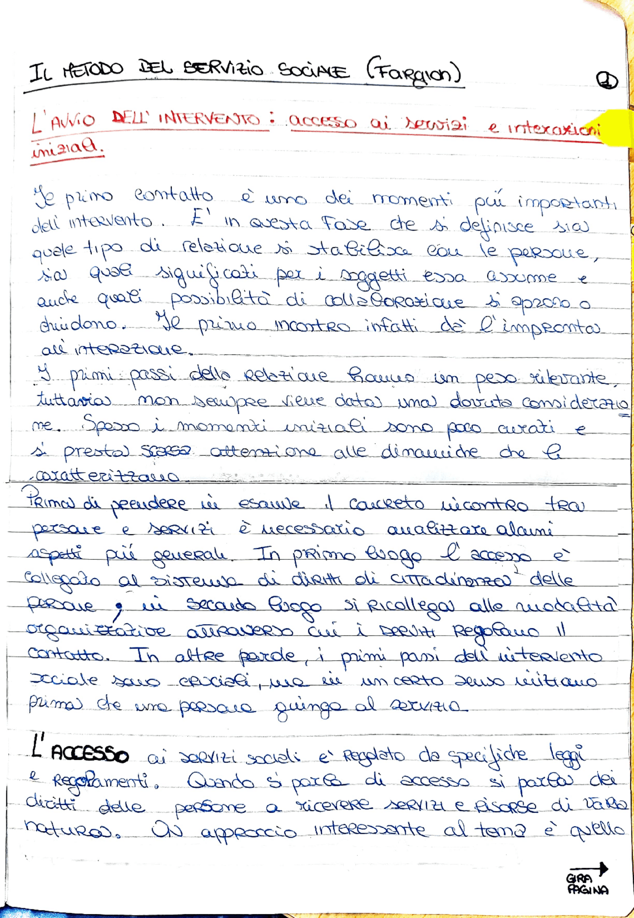 Il Metodo Del Servizio Sociale Docsity