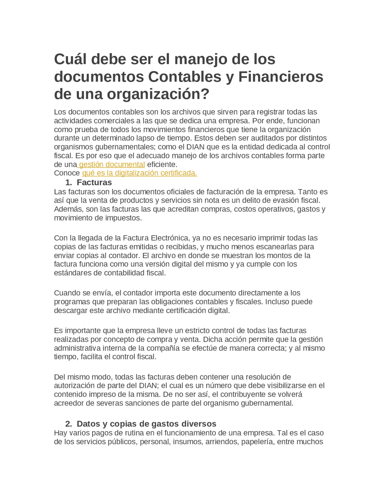 DOCUMENTOS CONTABLES - Docsity
