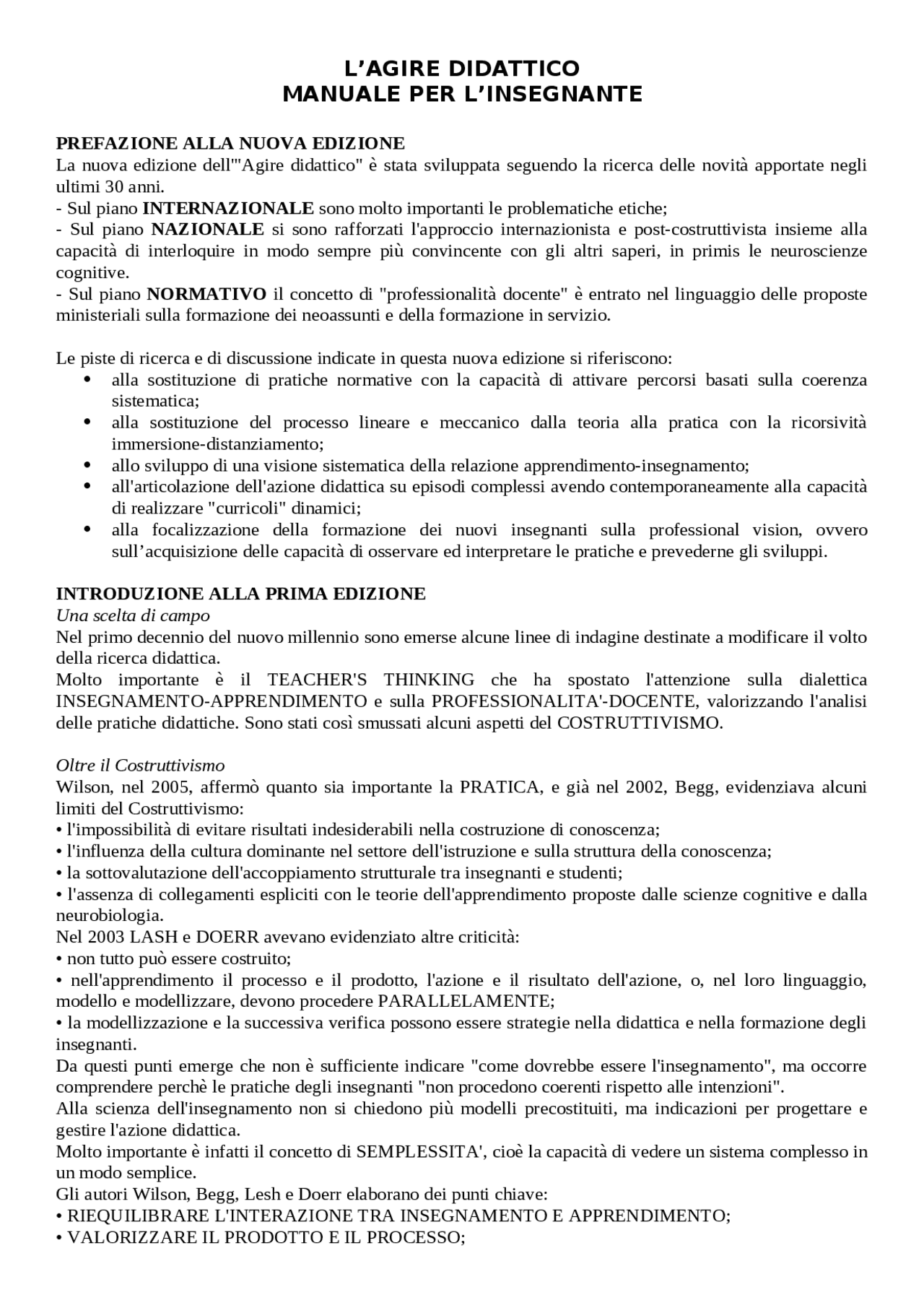 Appunti Lagire Didattico Docsity