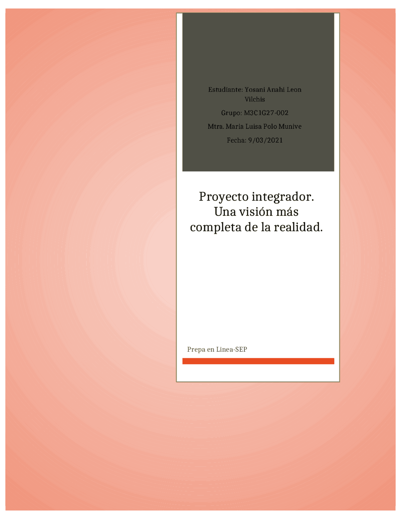 Proyecto integrador modulo 4 | Ejercicios de Ciencias de la Tierra y ...