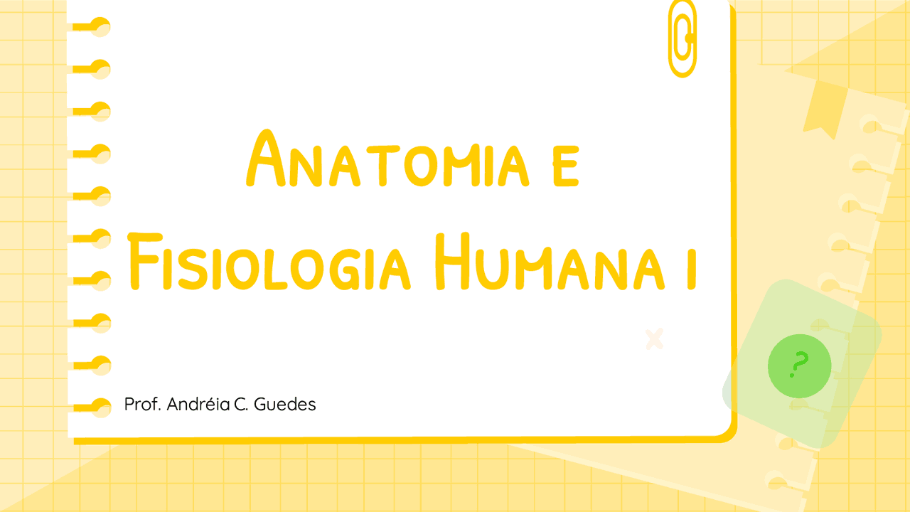 Anatomia E Fisiologia Humana I Slides Anatomia Docsity