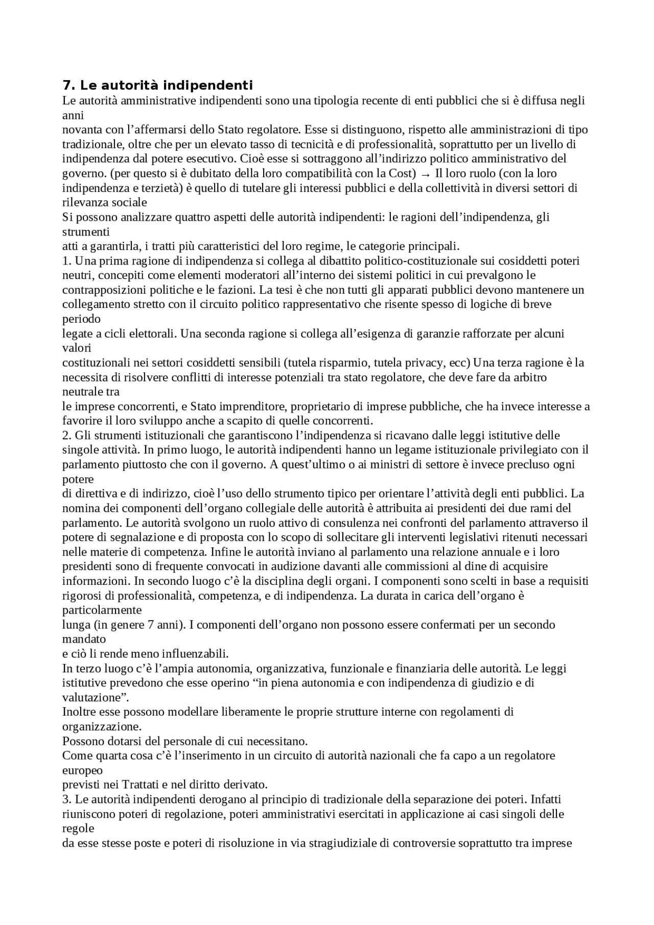 Appunti Di Diritto Amministrativo Docsity