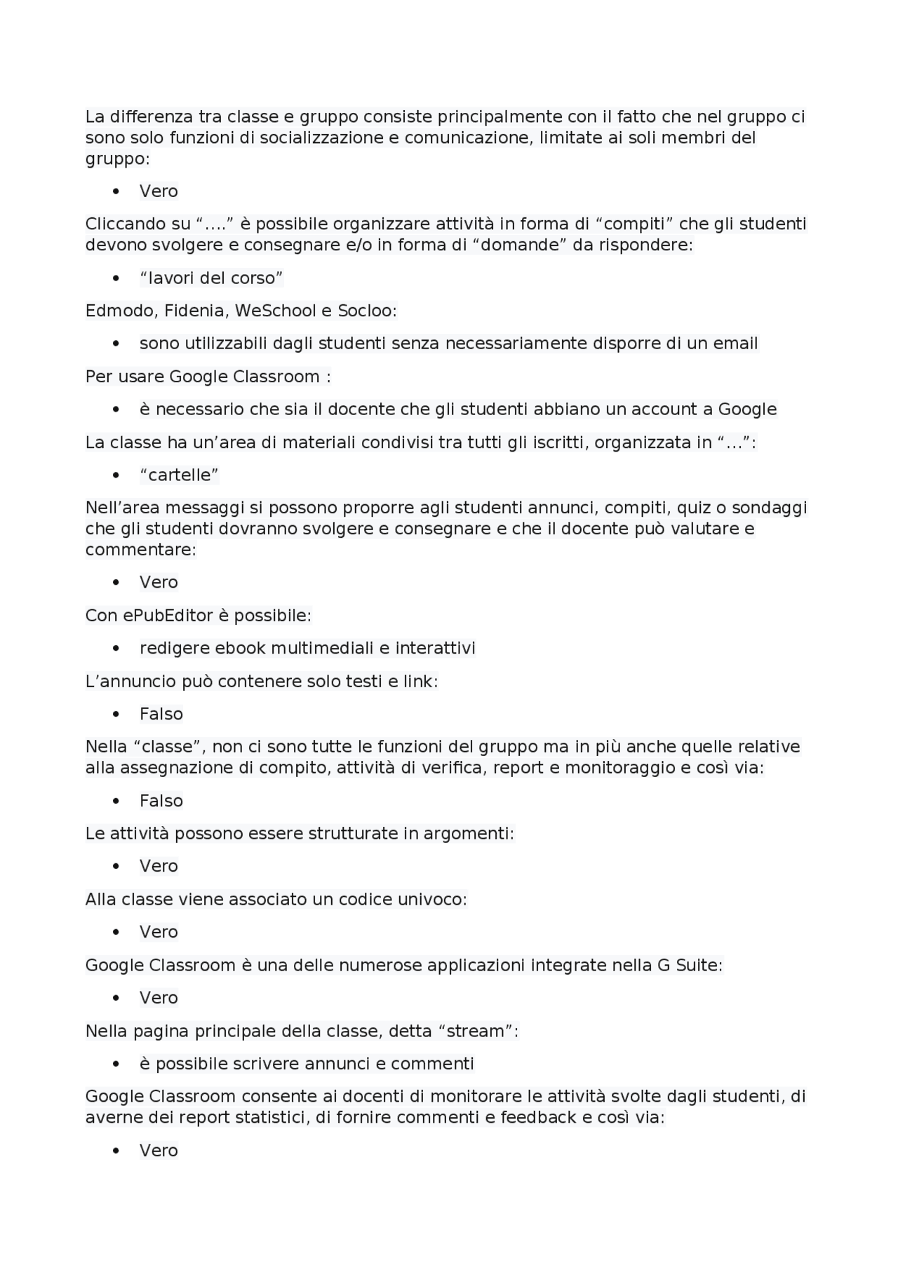 Mod2 Eipass Teacher Classi Virtuali Docsity