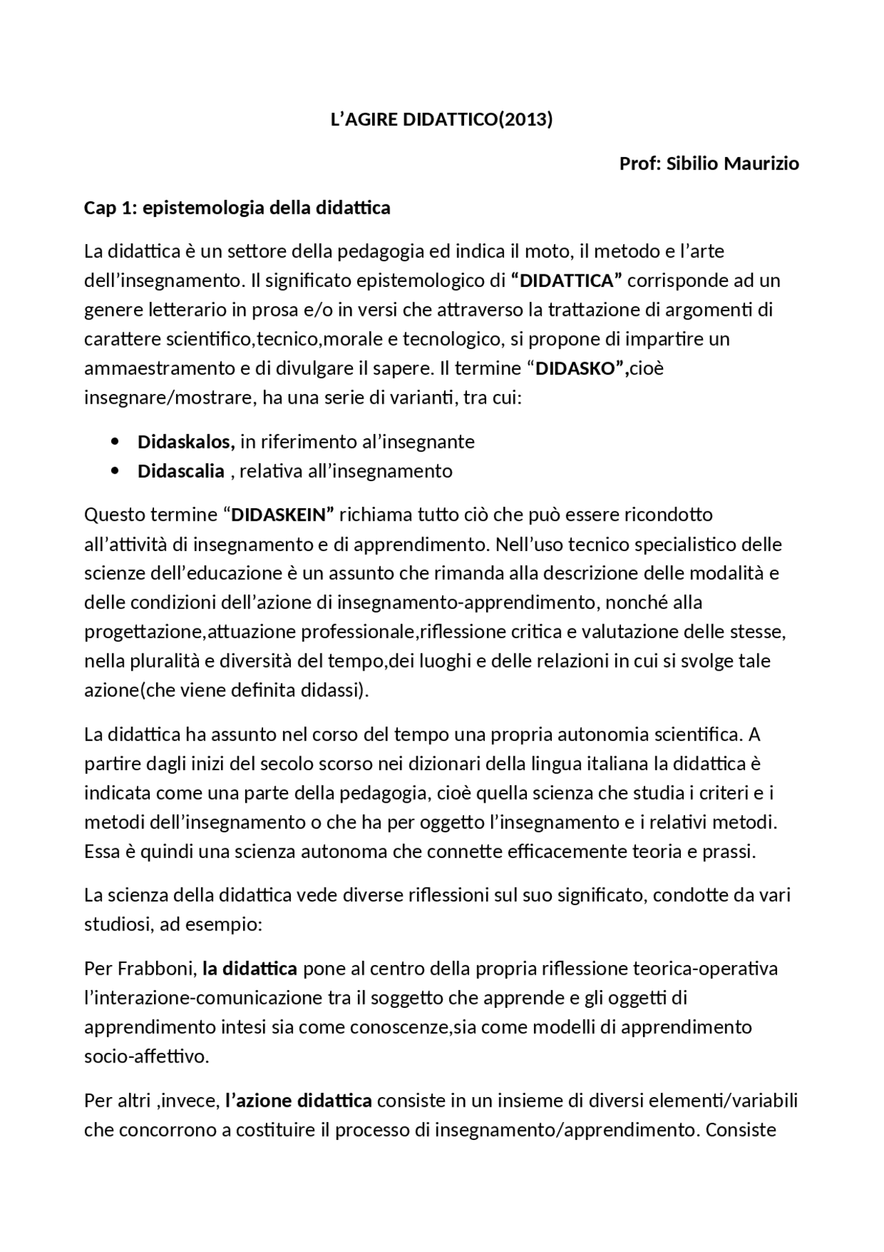 Lagire Didattico Rivoltellarossi Riassunto Docsity