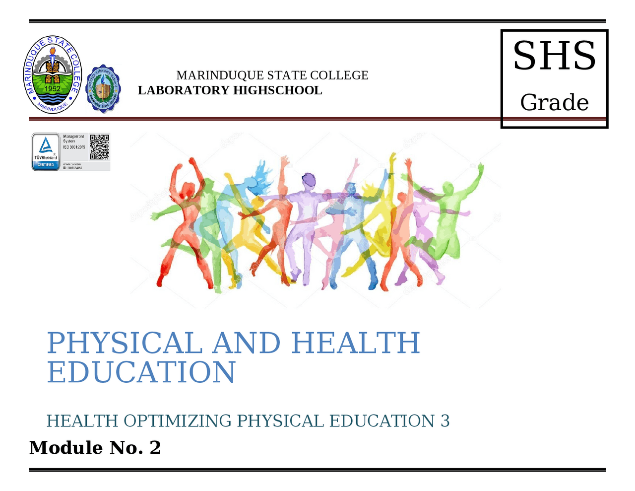 Physical Education Document Docsity