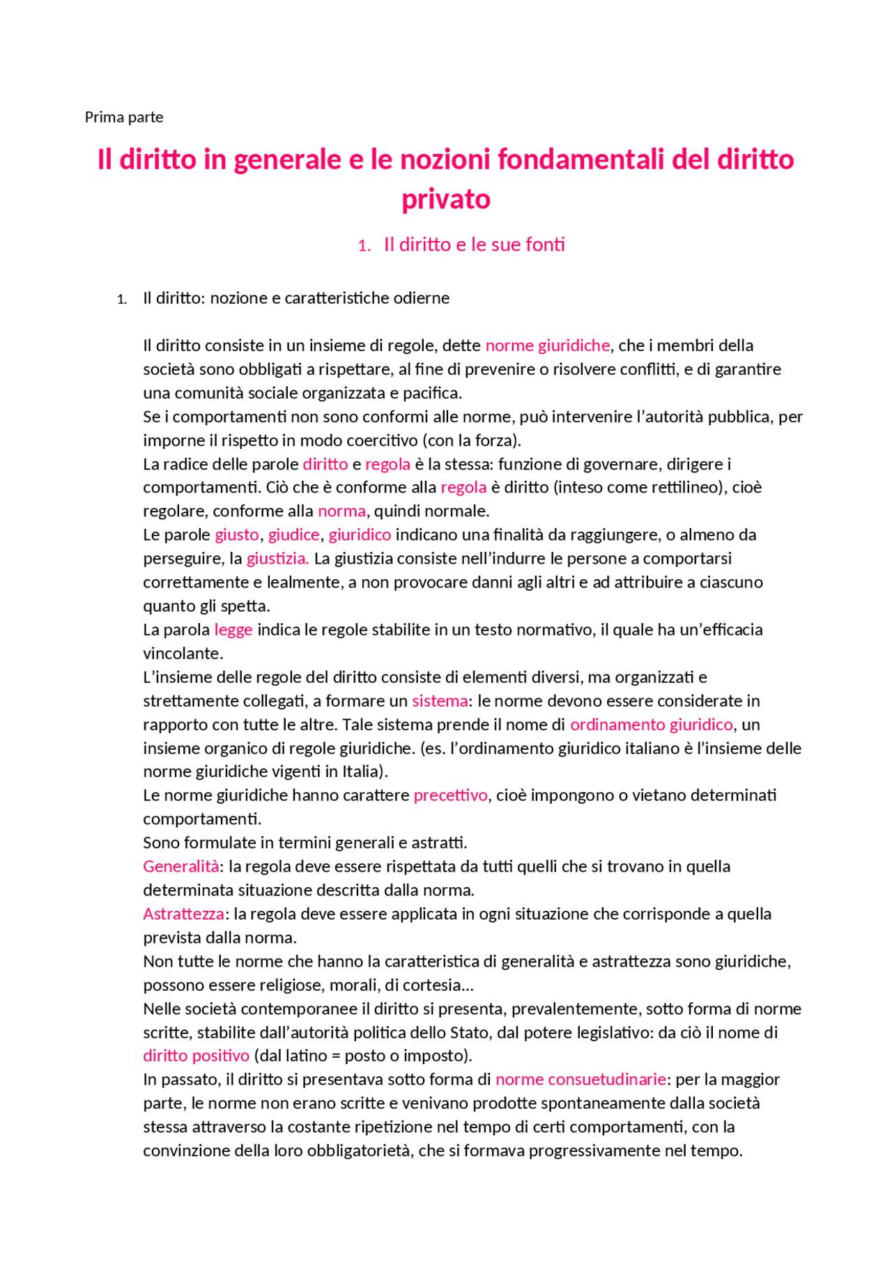 Appunti Esame Diritto Privato Per I Servizi Sociali Prof De Santis