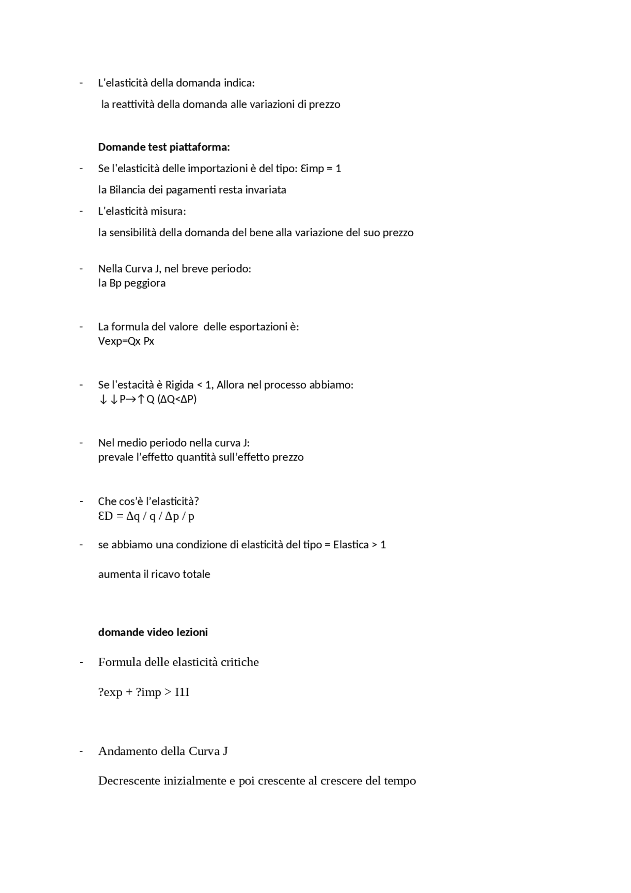 Modulo 3 Concetti Principali E Domande Riassuntive Docsity