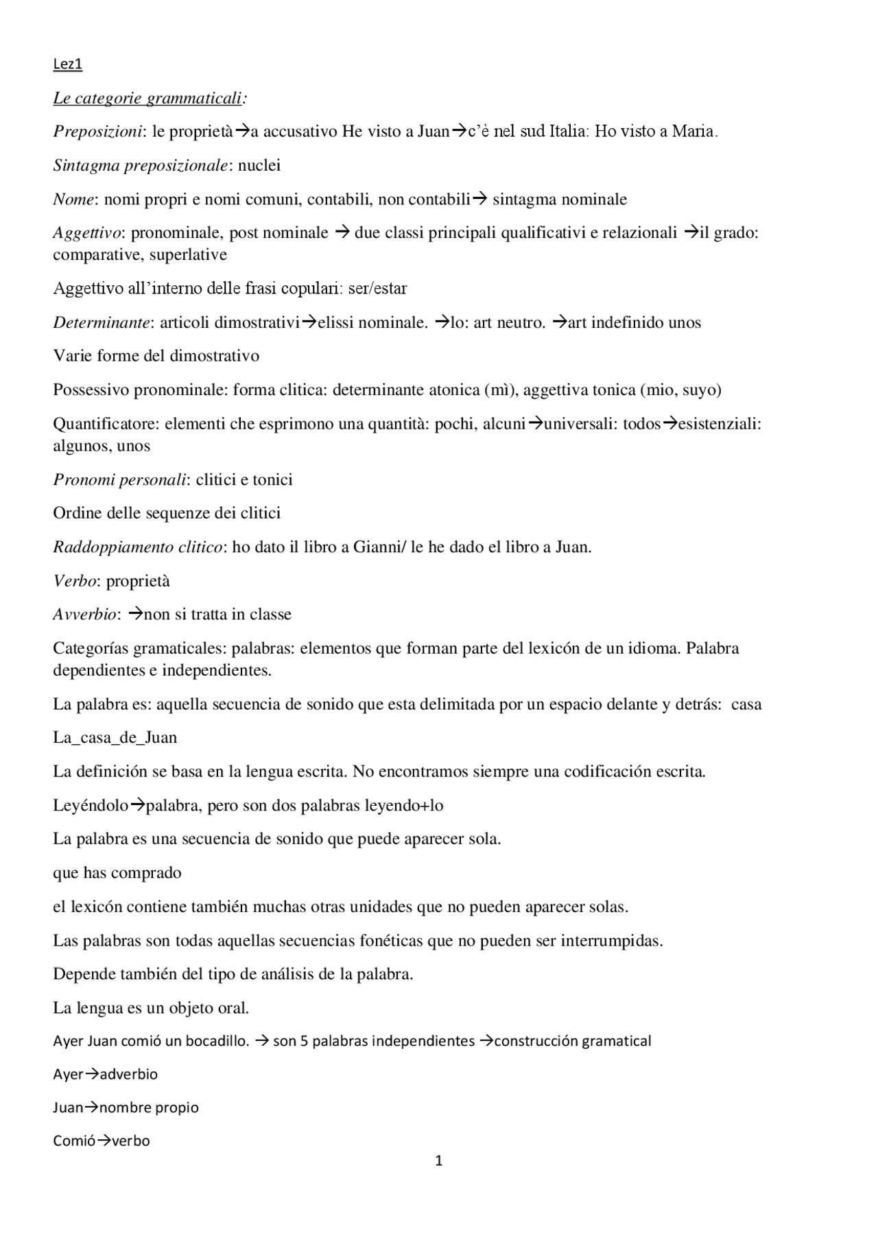 Appunti Integrati Con Spiegazioni Della Prof Docsity
