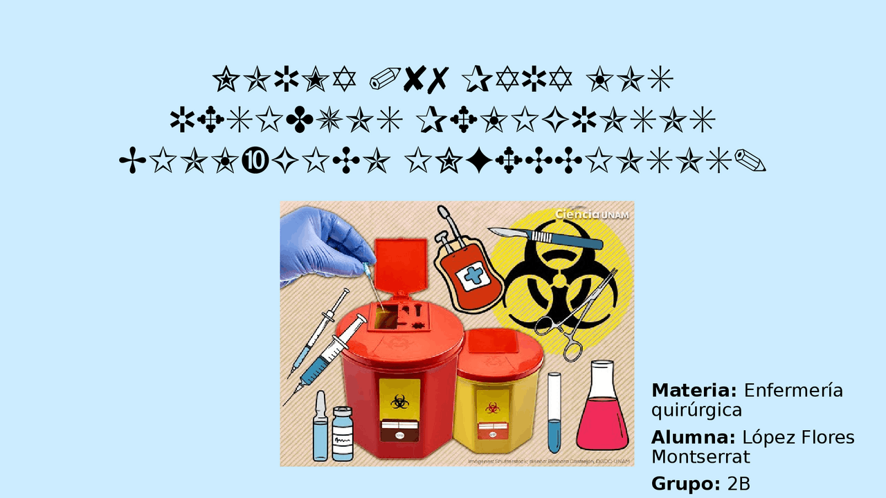 Norma oficial de los RPBI - Docsity