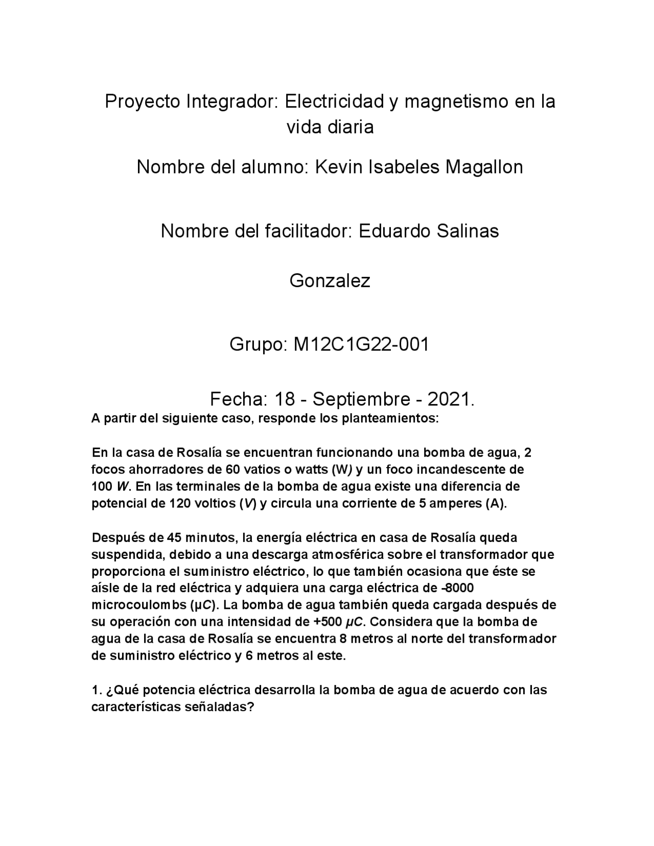 Proyecto Integrador Docsity