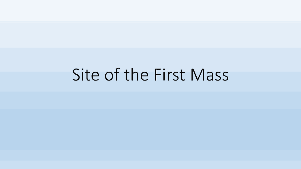 Site Of The First Mass In Philippines Docsity