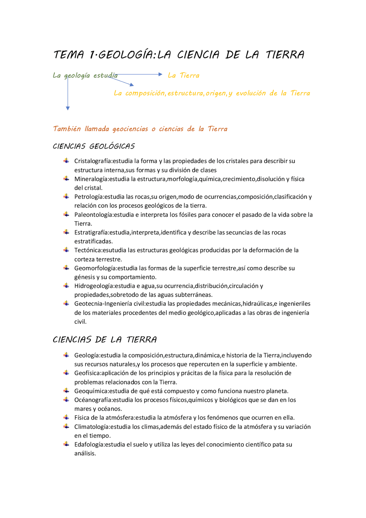 Apuntes Tema 1 Principios De Geología I Docsity