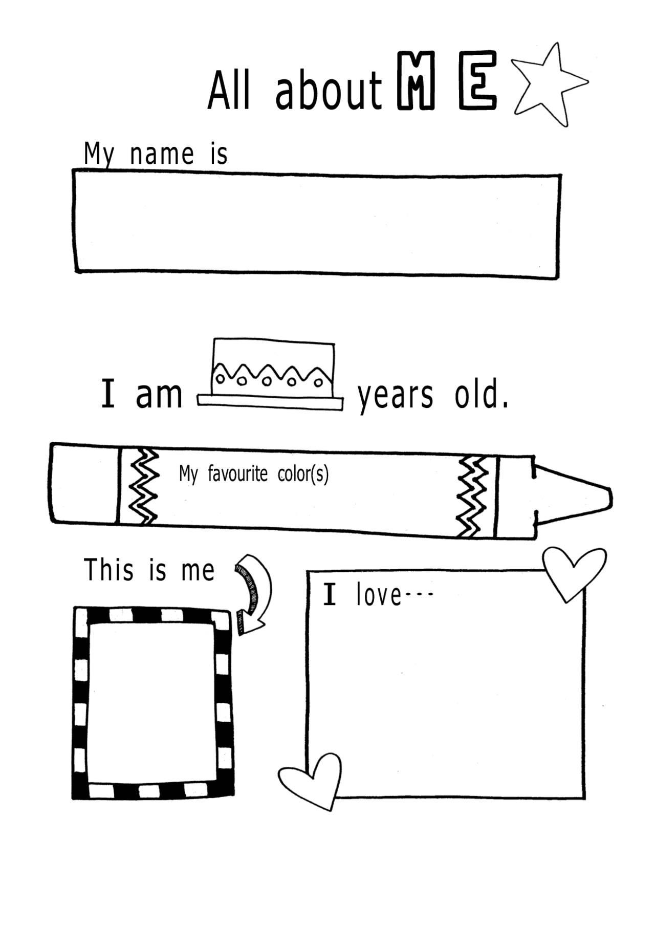 ALL about me in english - Docsity